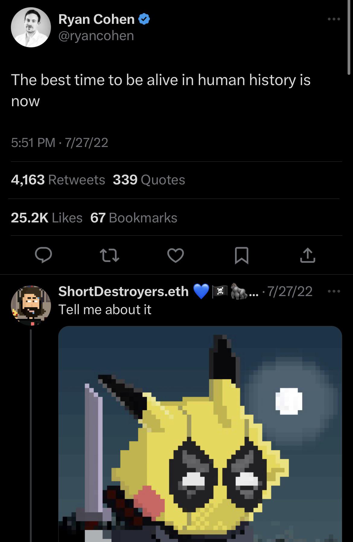 Just a reminder… we live in the best time to be alive in human history ...