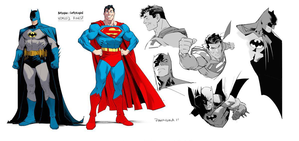 Imagine if Batman looked this in the DCU he did in a mix between Batman/Superman: World’s Finest ...