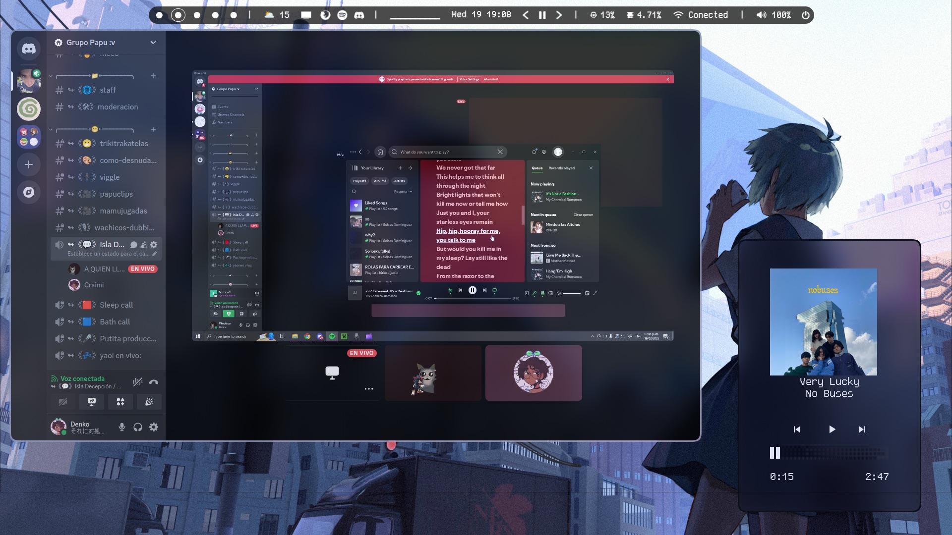 [hyprland] My very first hyprland setup, any advice? | Scrolller