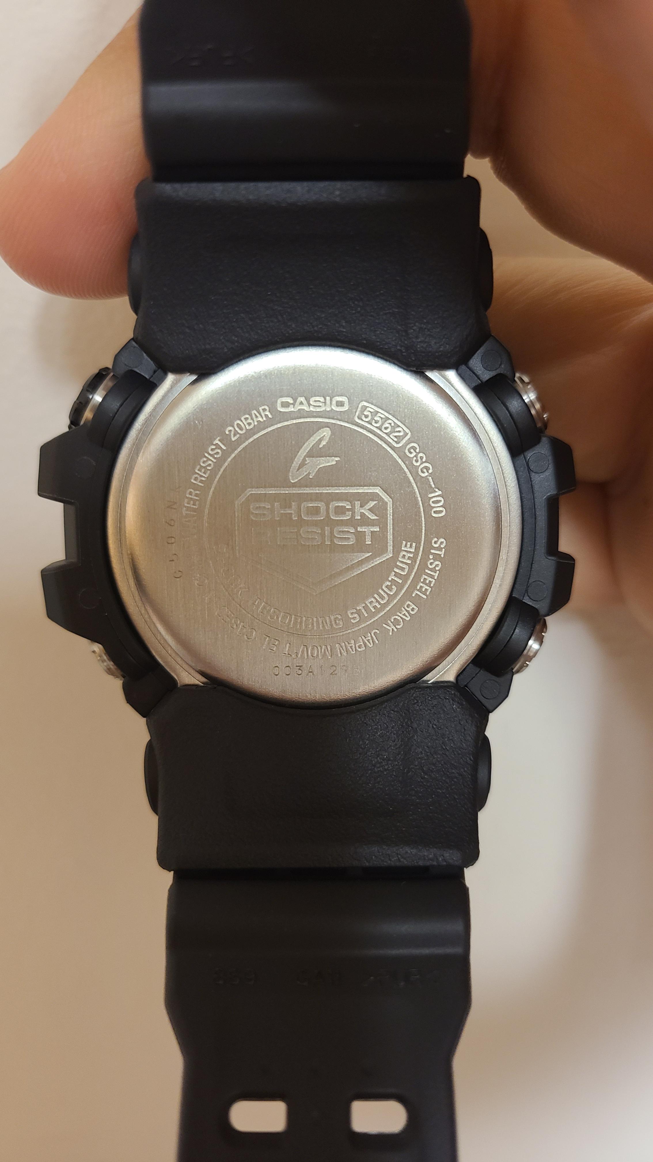 [Casio] G-Shock GSG-100 | Scrolller