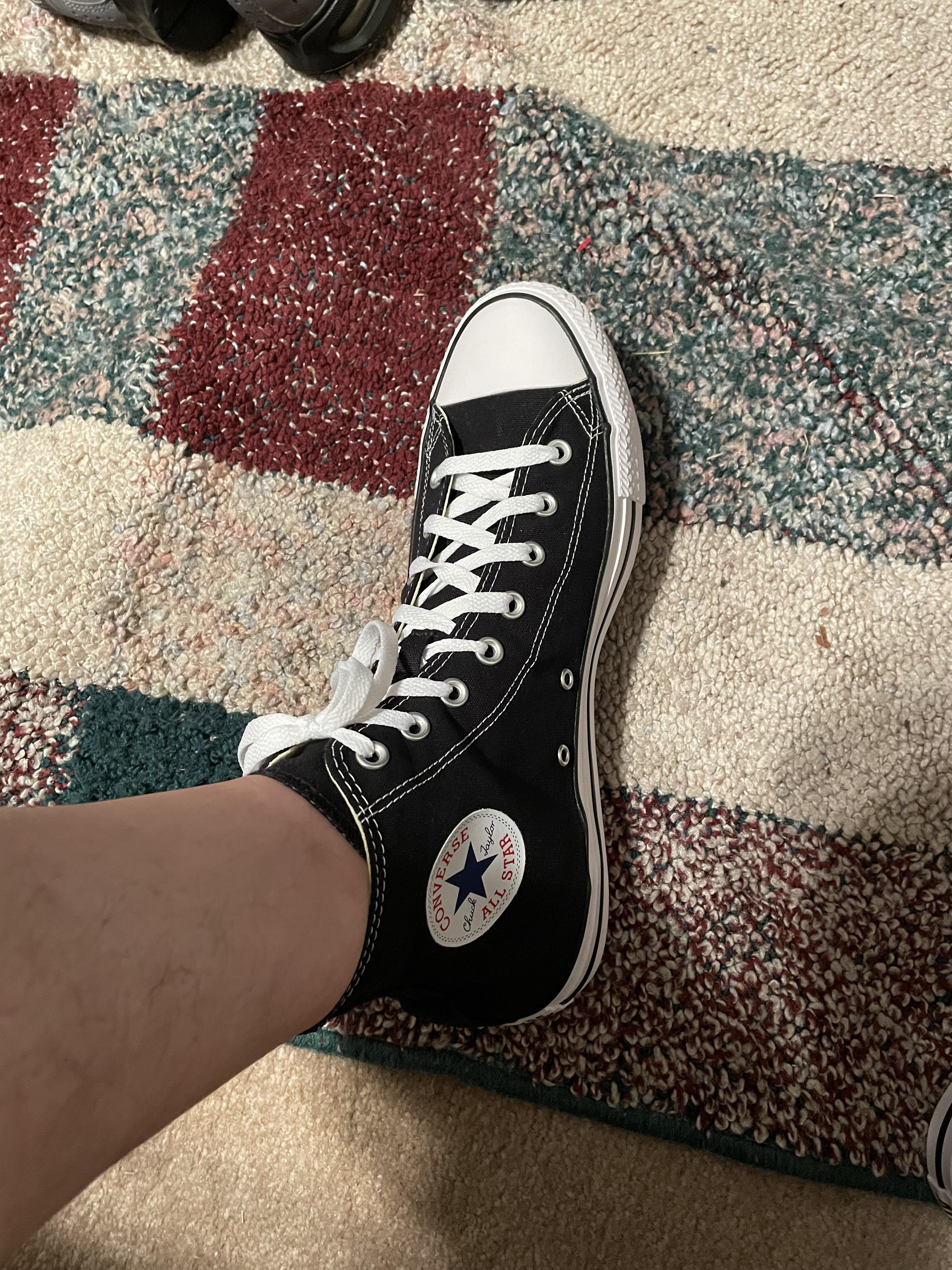 First Converse in a long time. Got these off EBay. These are from 2011 ...