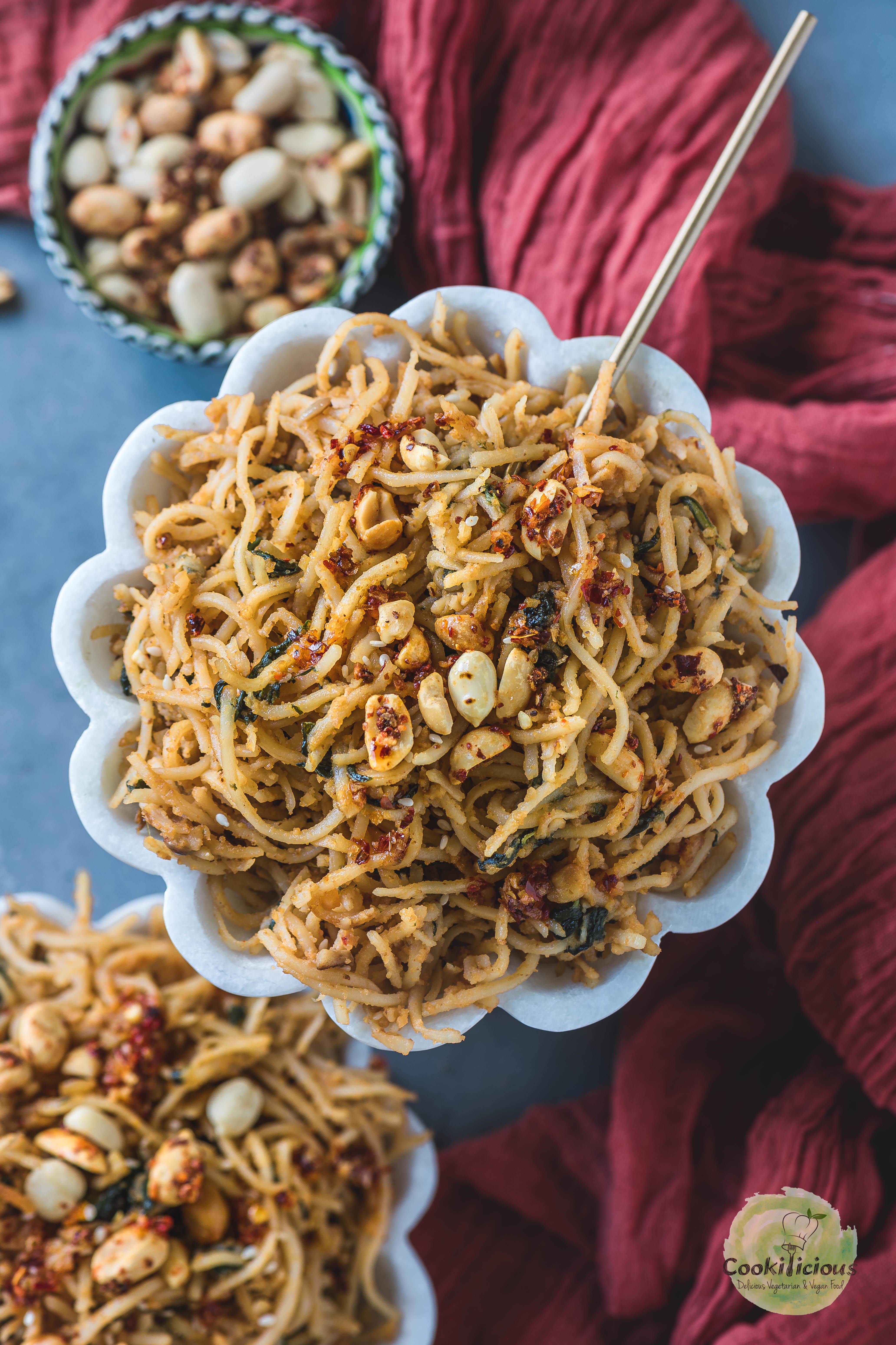 Vegan Thai Peanut Butter Noodles | Scrolller