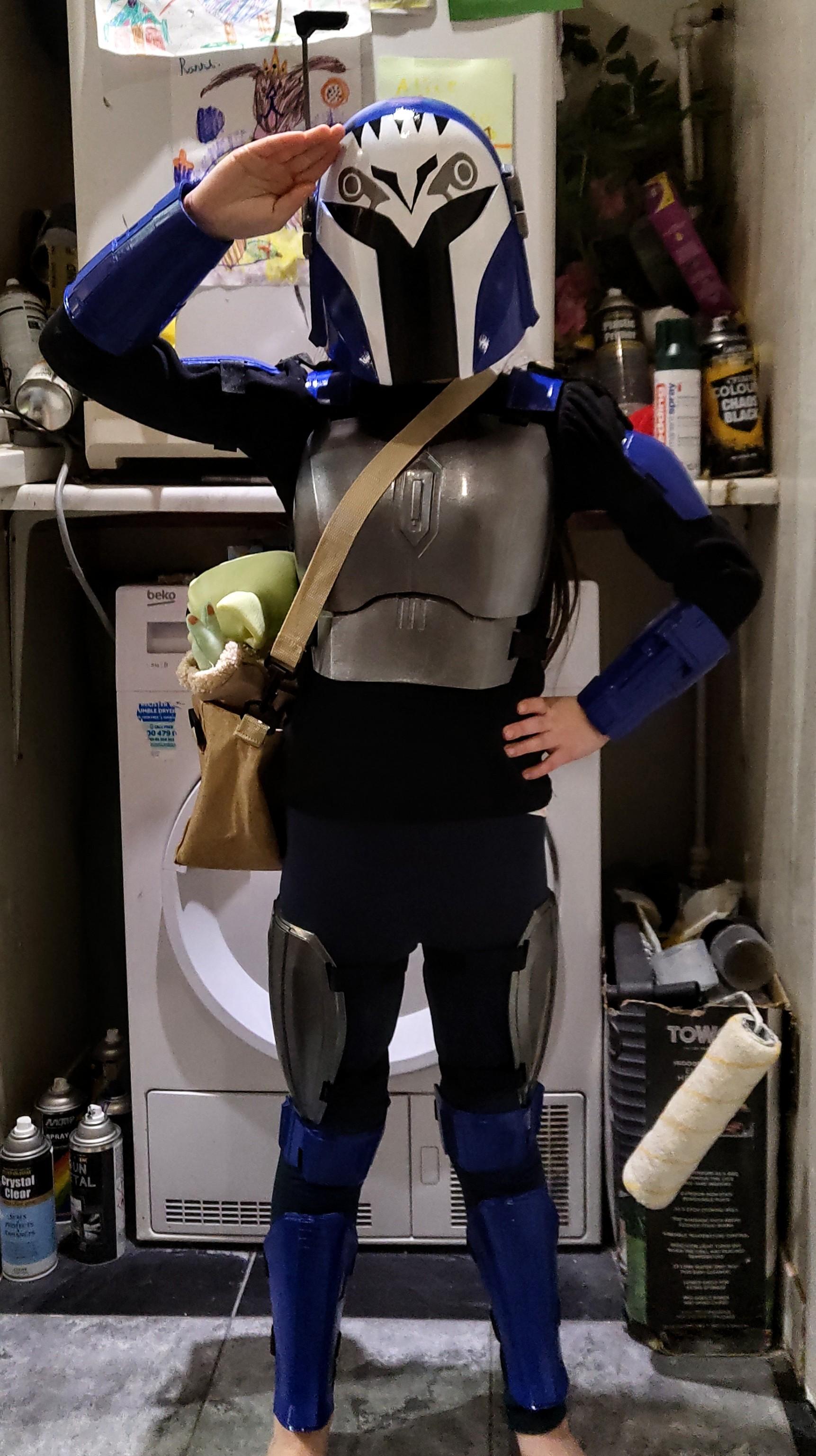Bo Katan armour for my daughter's dress up day! | Scrolller