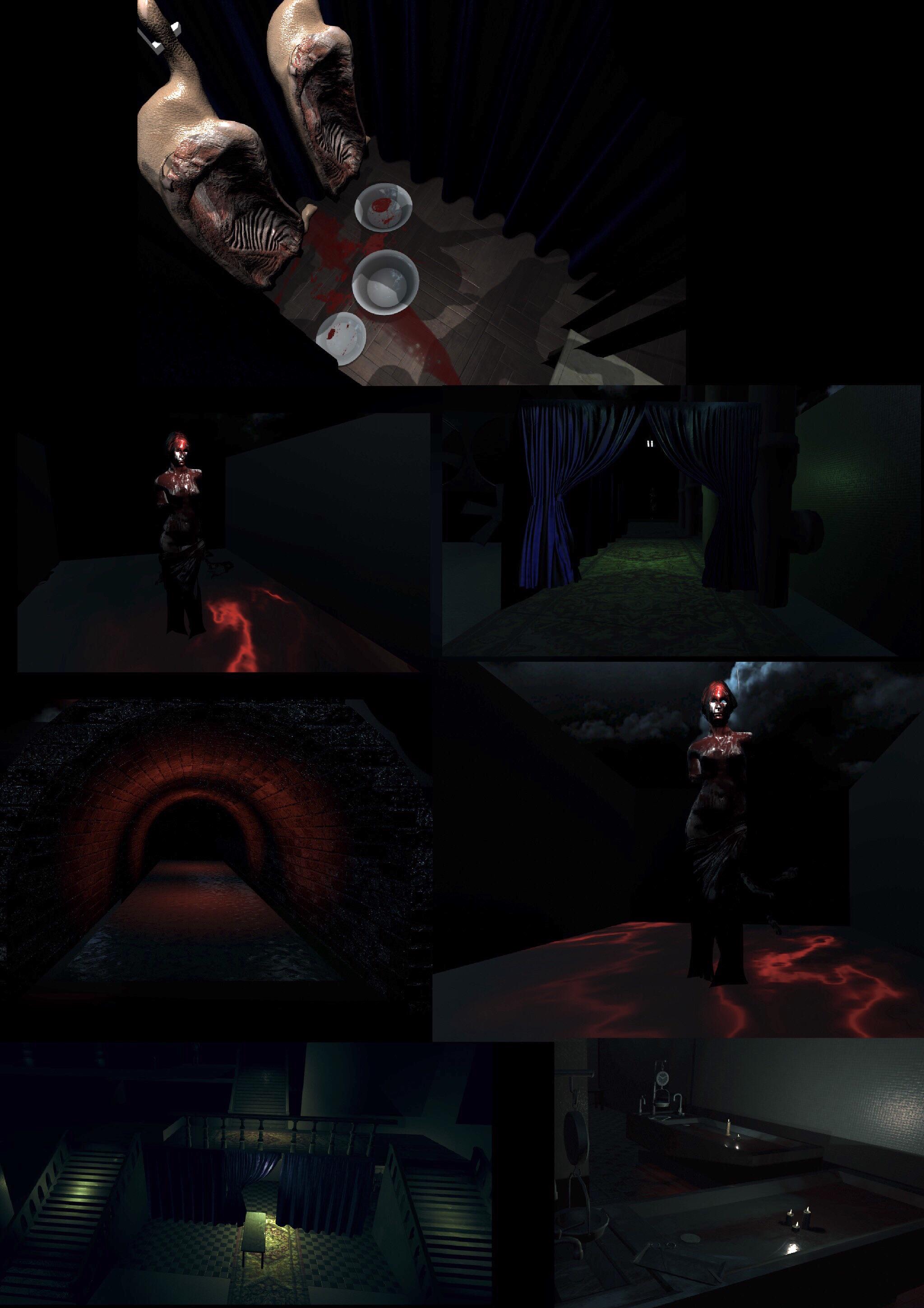 Visual style of the upcoming unity horror game | Scrolller