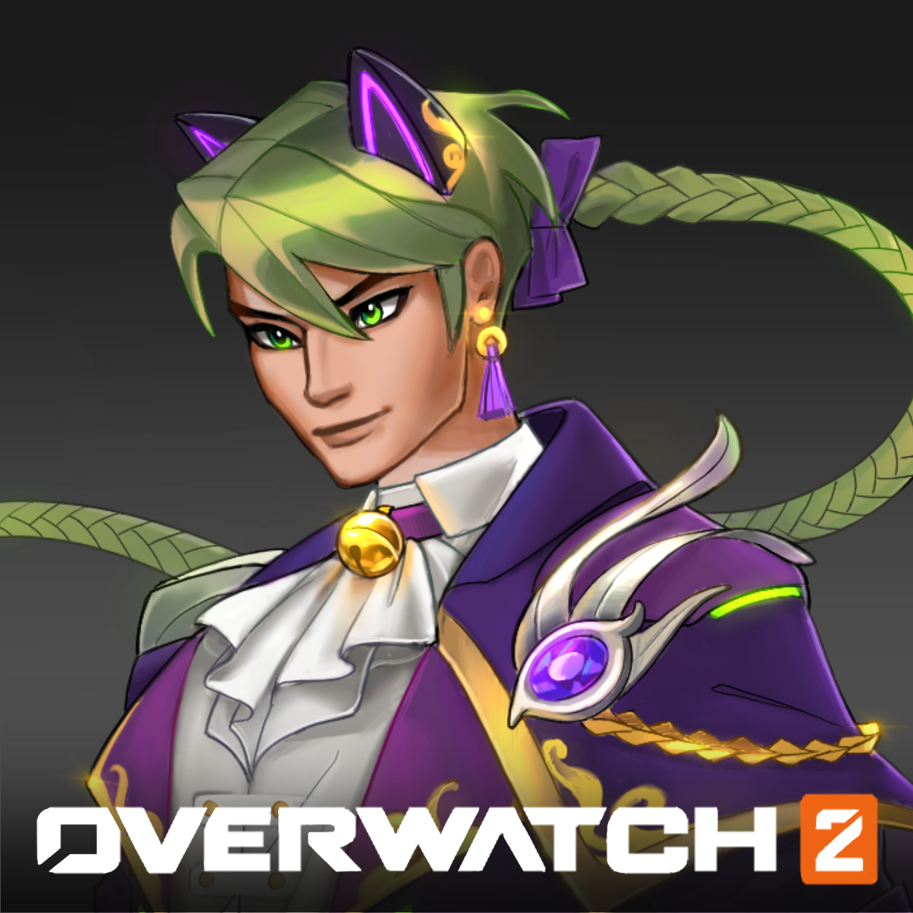 Genji Black Cat skin concept | Scrolller