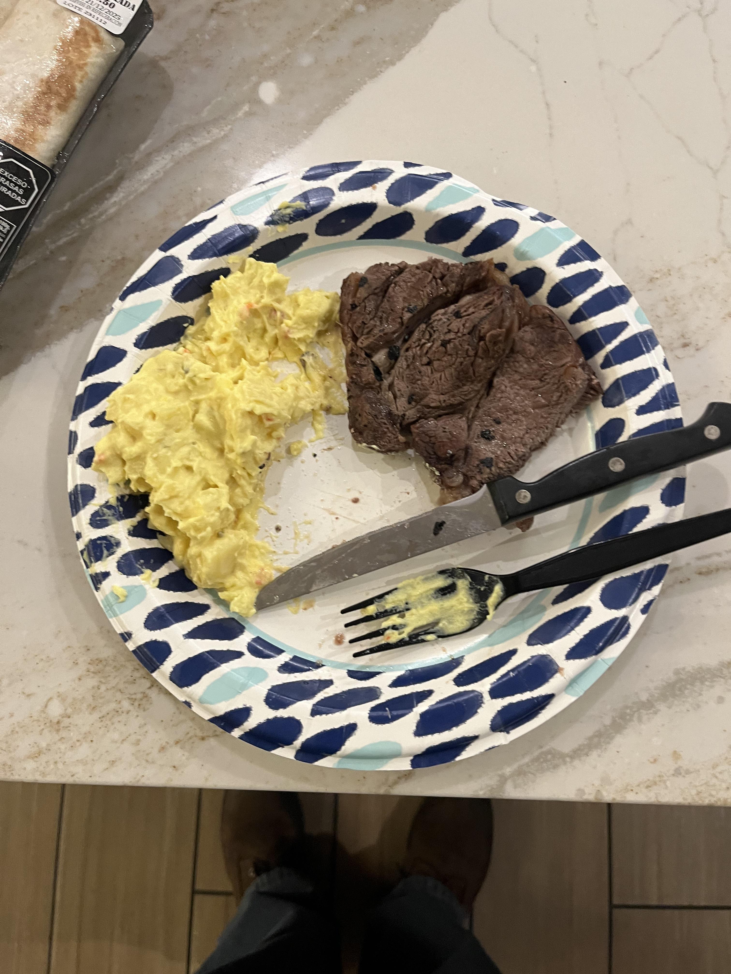 Unseasoned microwave chuck eye cause why not | Scrolller