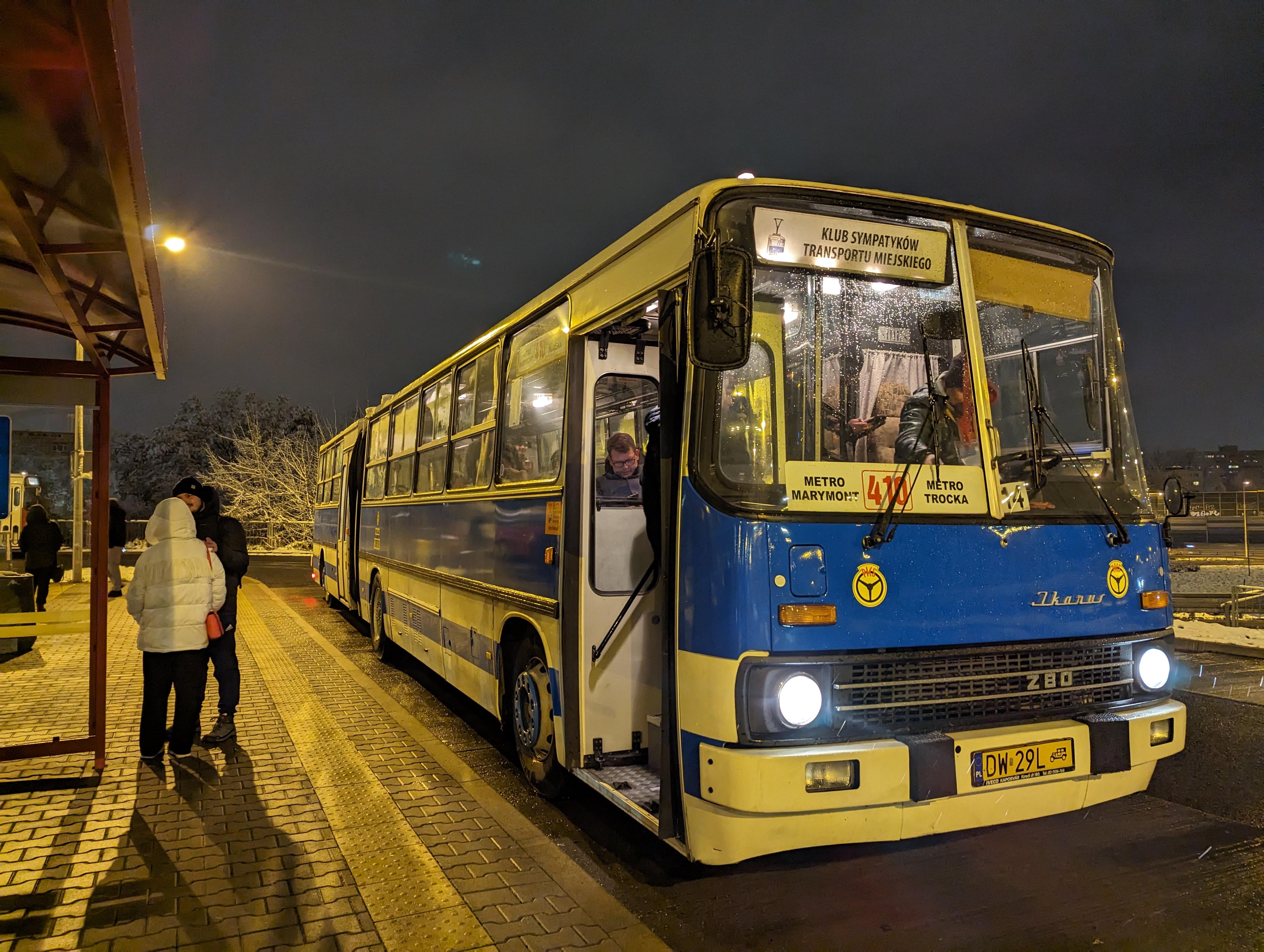 Various ikarus buses in warsaw for the 10th anniversary of them being retired in the city ...