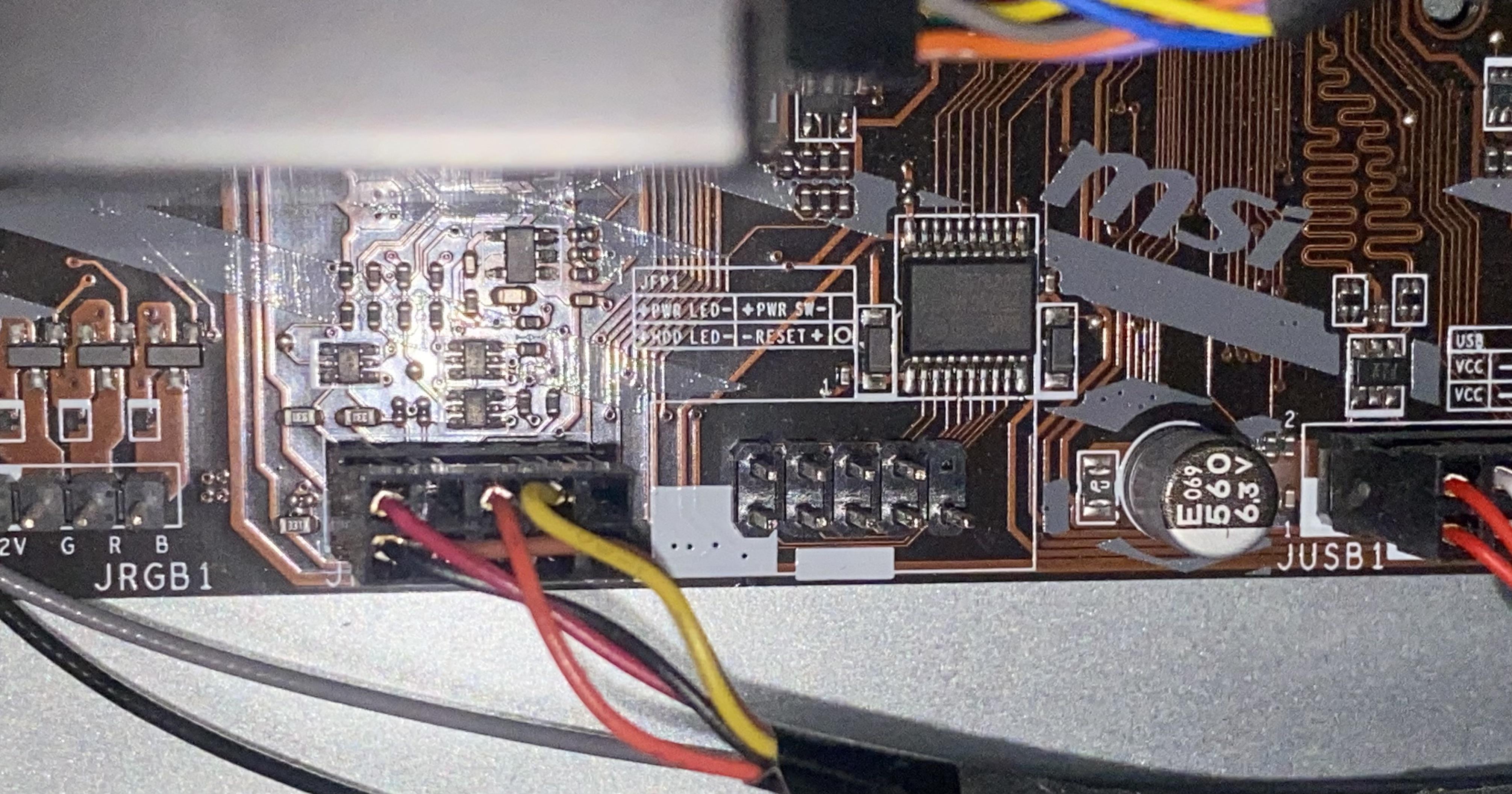 Problem with connecting 9 pin usb to motherboard | Scrolller