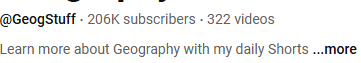 What happened to the Geography Stuff daily uploads? | Scrolller
