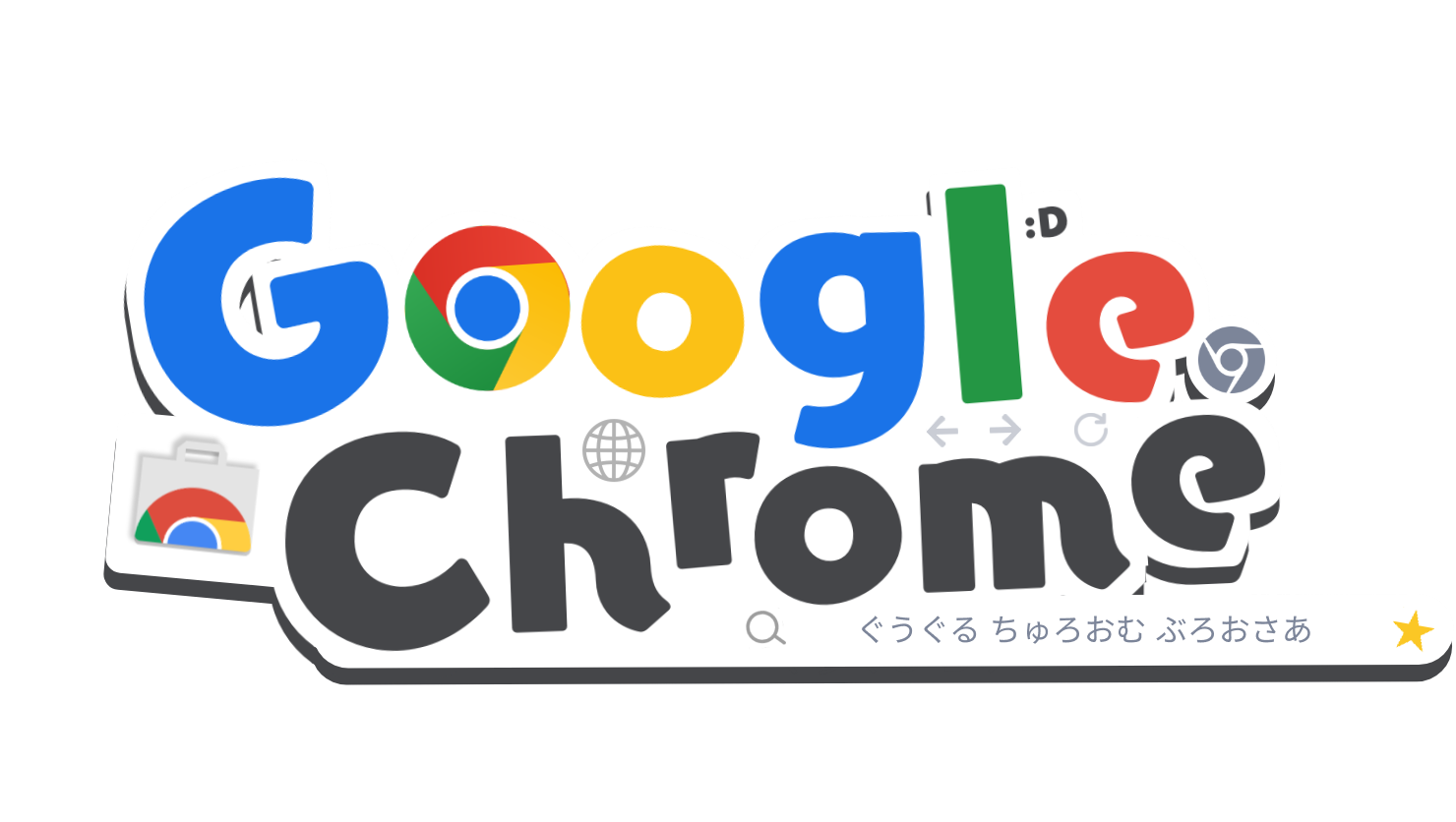 Vtuber style logo for Google Chrome | Scrolller
