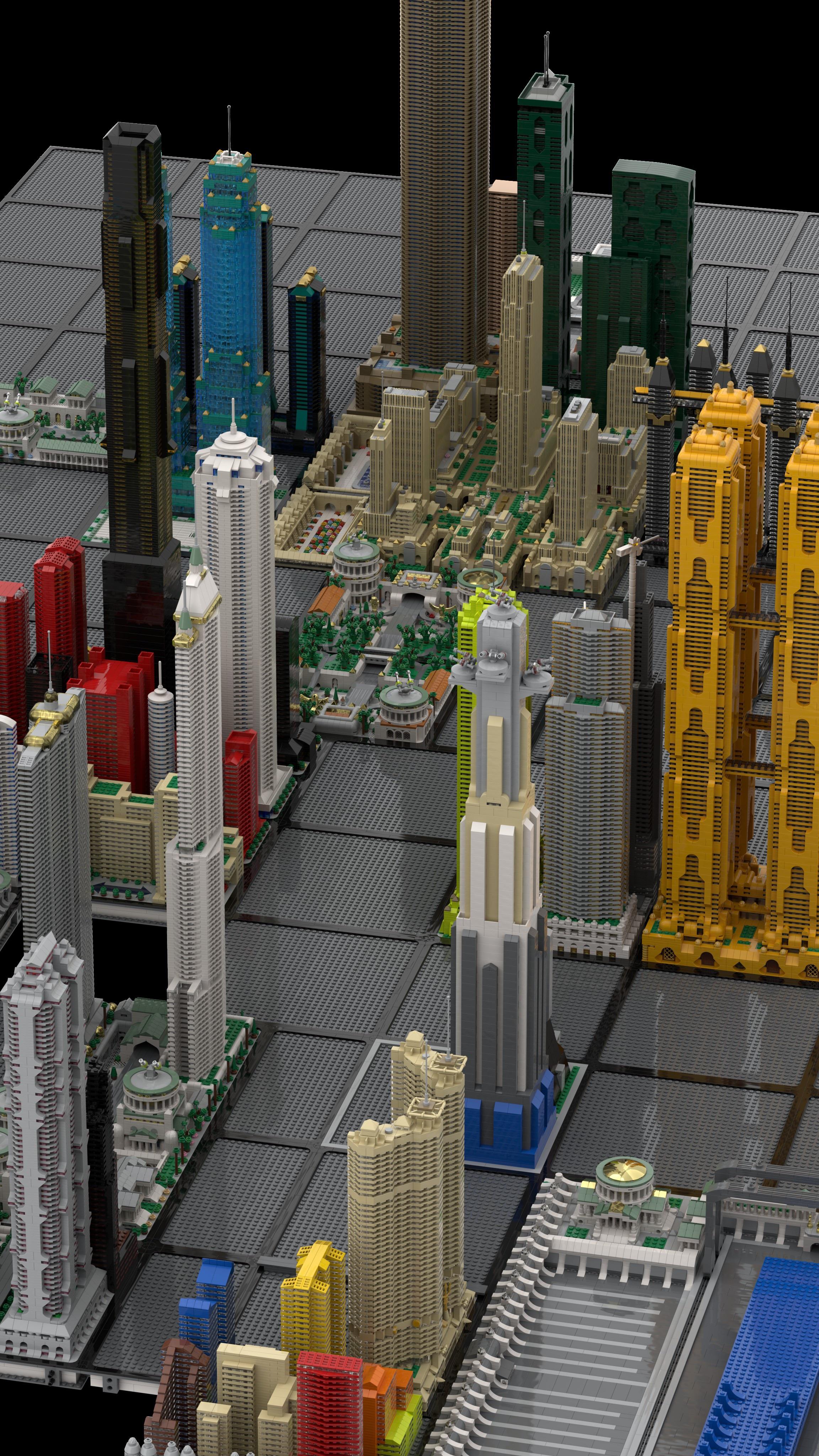 Brickaton City layout | Scrolller