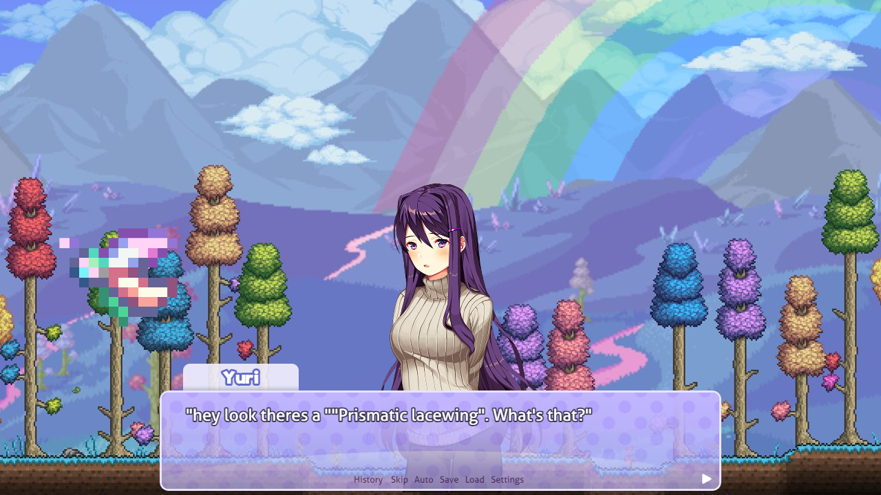 Natsuki and Yuri play terraria | Scrolller