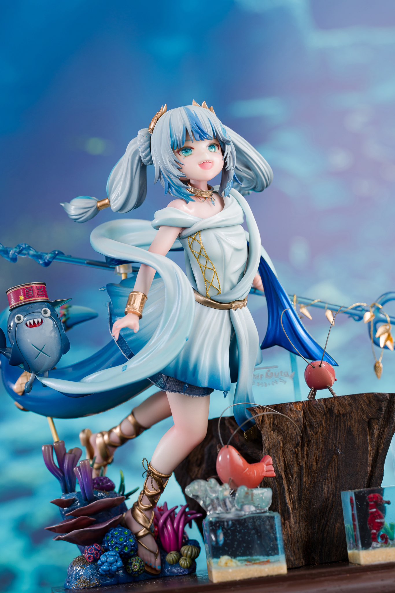 I finished Gawr Gura - Atlantis Dress Ver Garage kit! | Scrolller