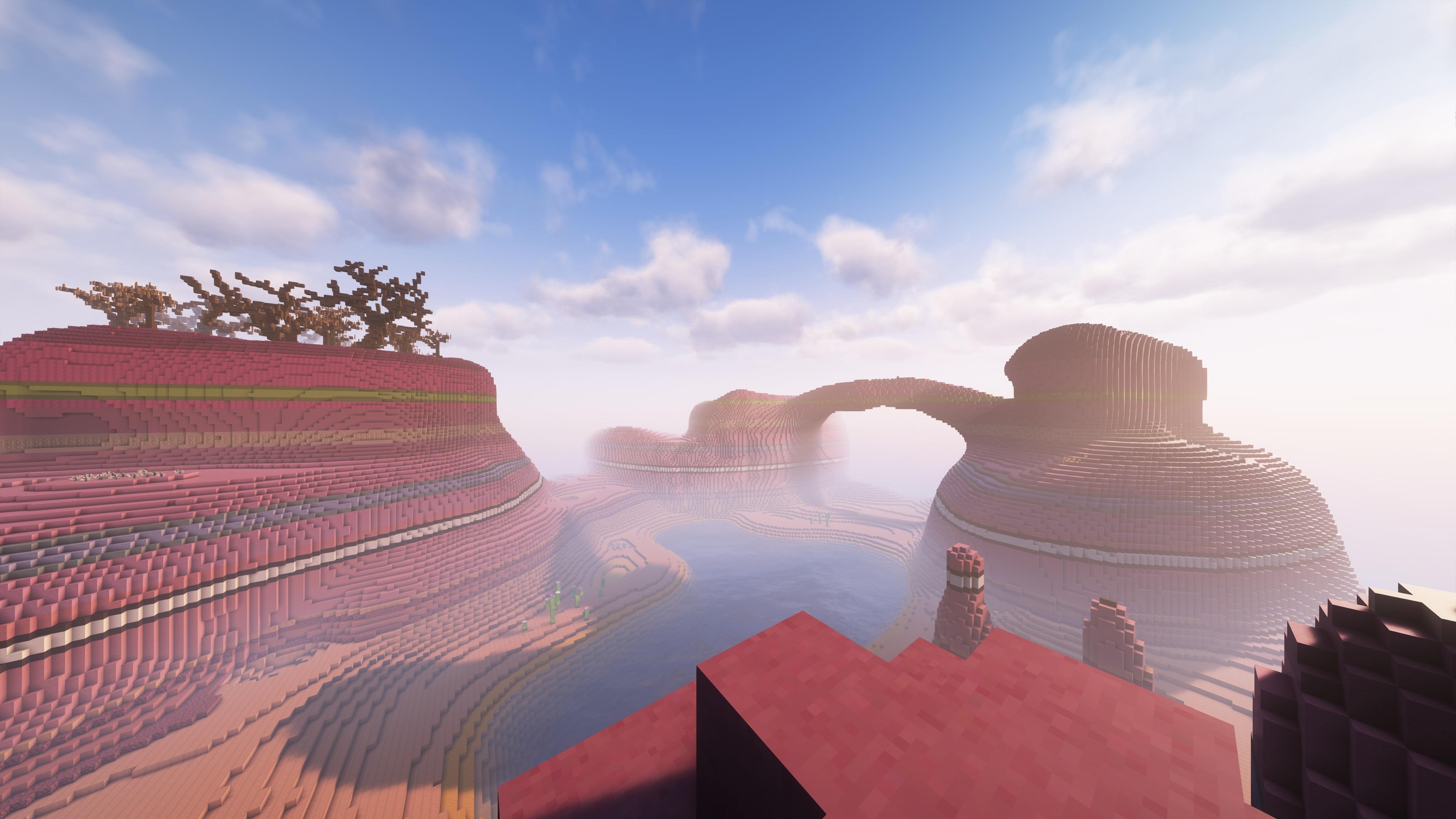 My custom Badlands biome | Scrolller