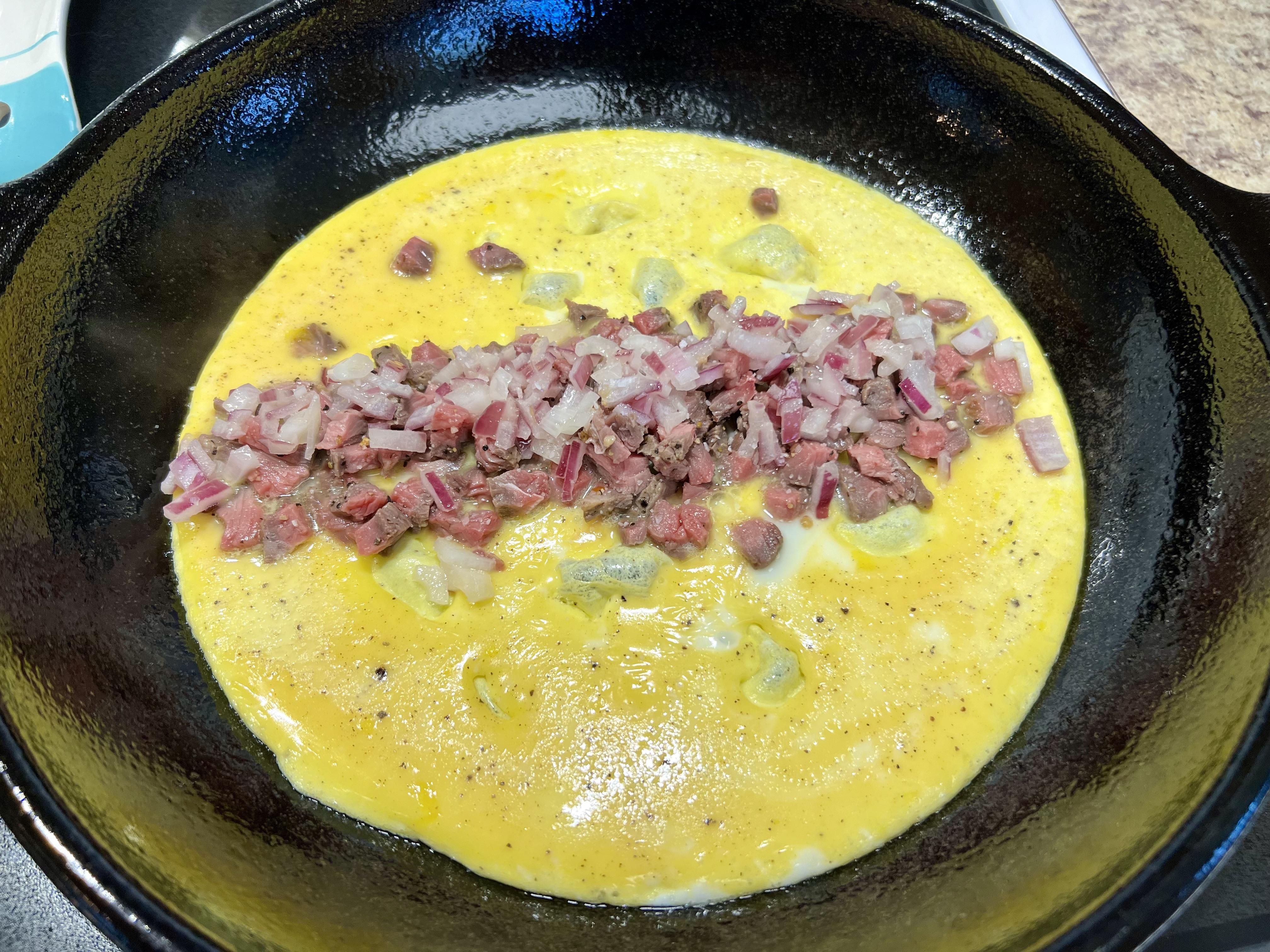 Steak omelette | Scrolller