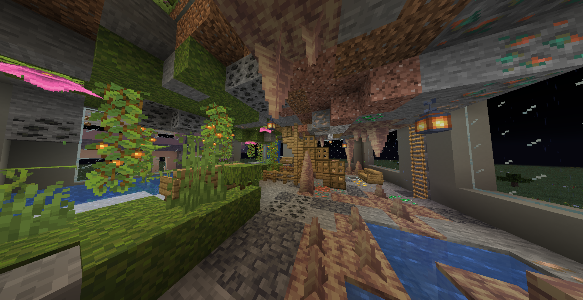 Minecraft cave system summarized inside skyscraper (Reasonable criticism allowed) | Scrolller