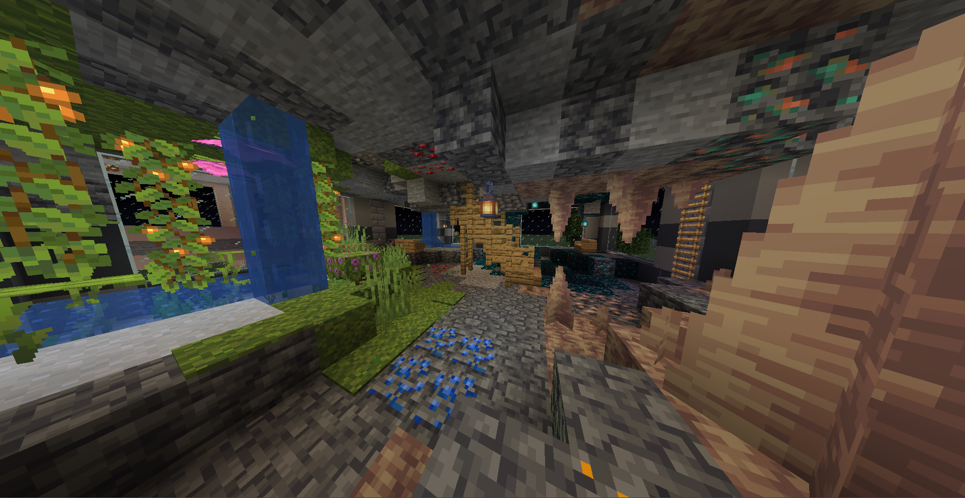 Minecraft cave system summarized inside skyscraper (Reasonable criticism allowed) | Scrolller