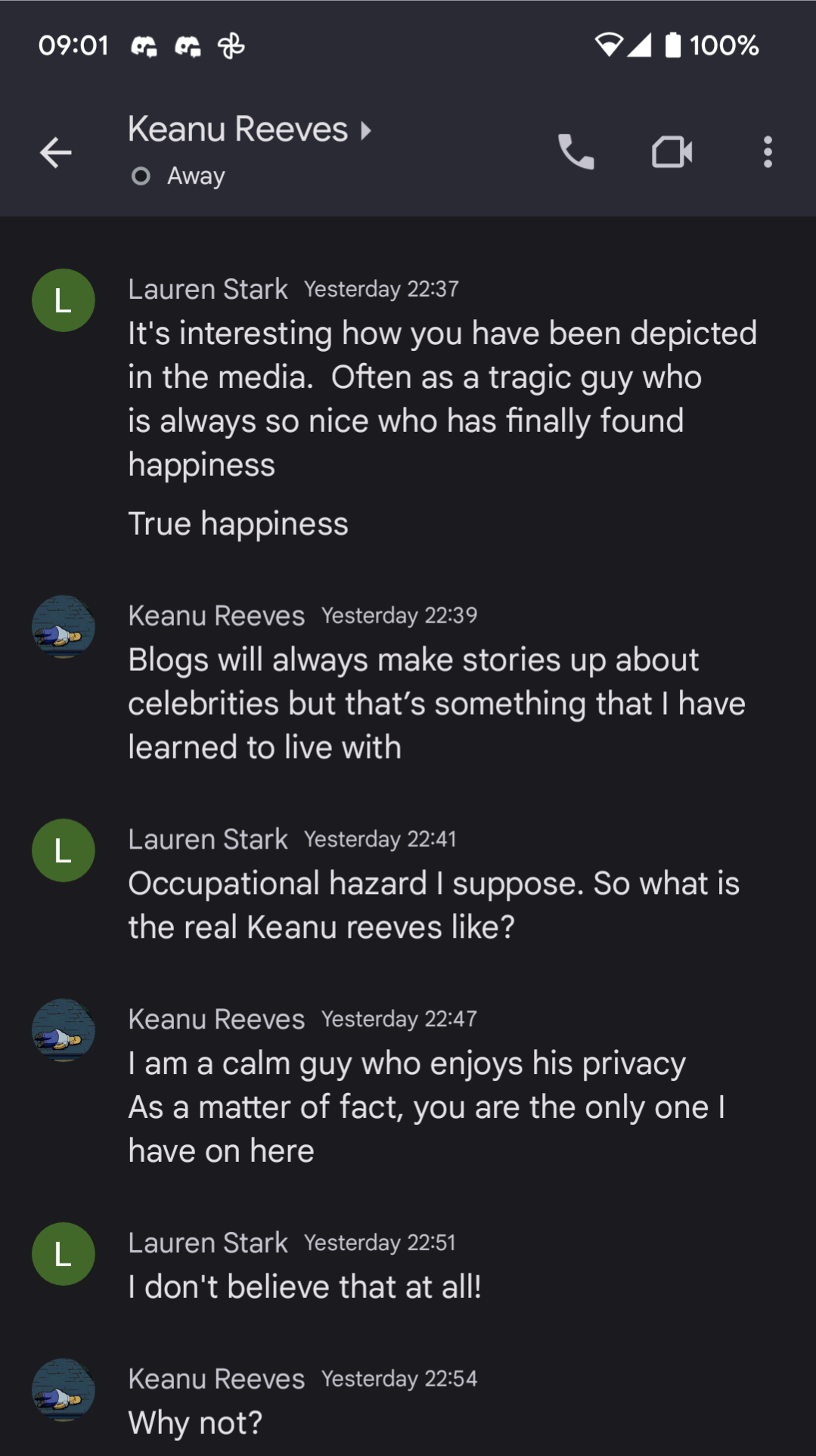 Keanu reeves pt1. | Scrolller