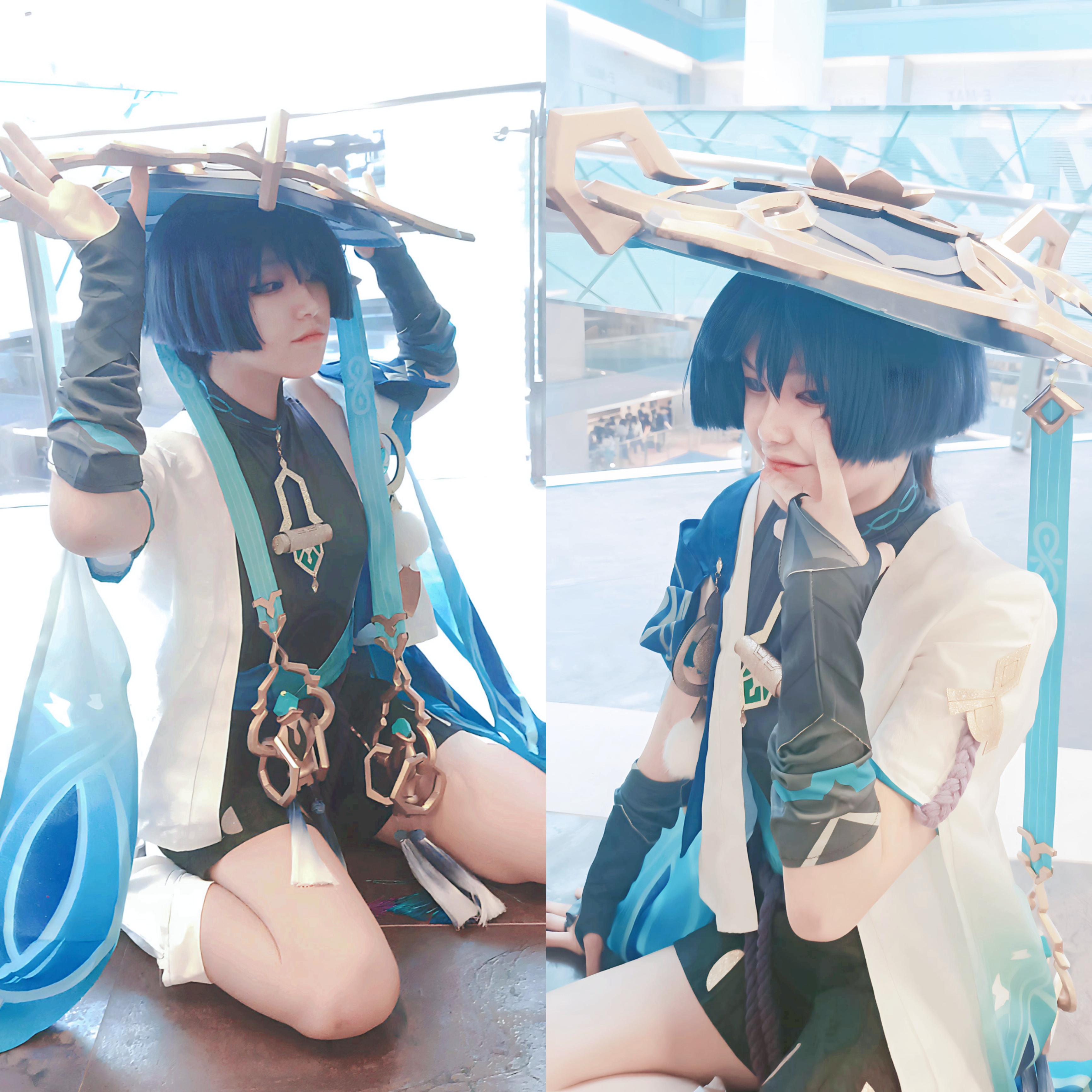 Wanderer cosplay from genshin | Scrolller