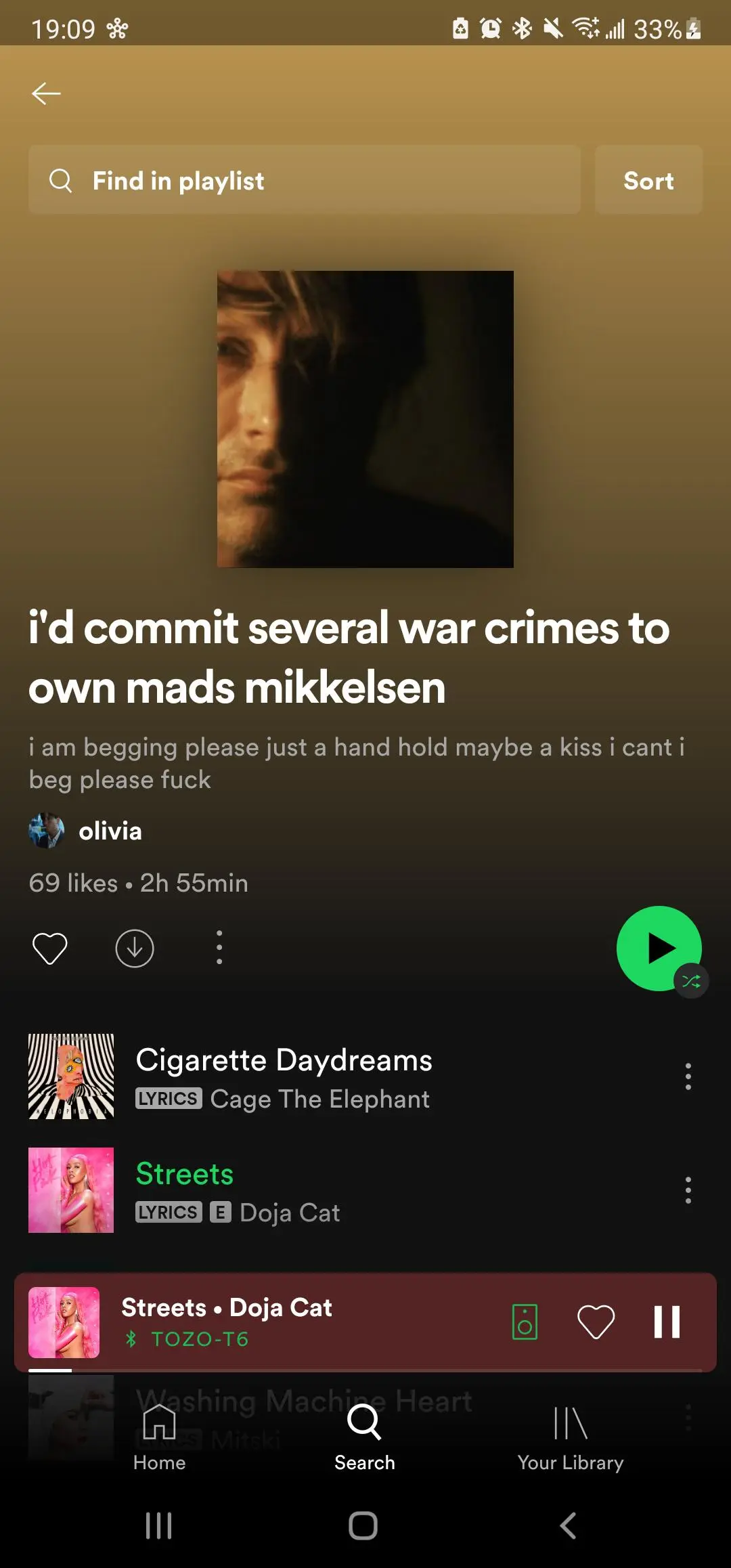 Was looking for some Spotify playlists to listen to and...... same, same. | Scrolller