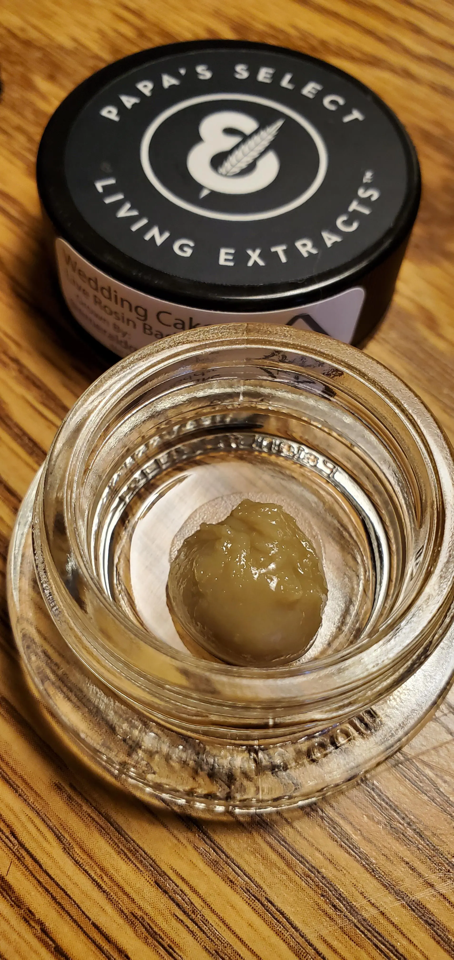 Wedding Cake live rosin from Papa Select | Scrolller