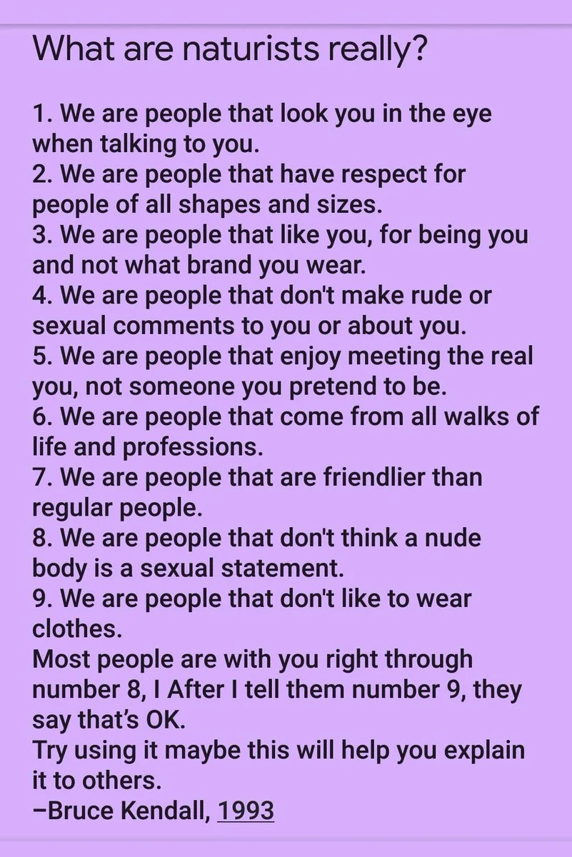 What are naturists really? | Scrolller