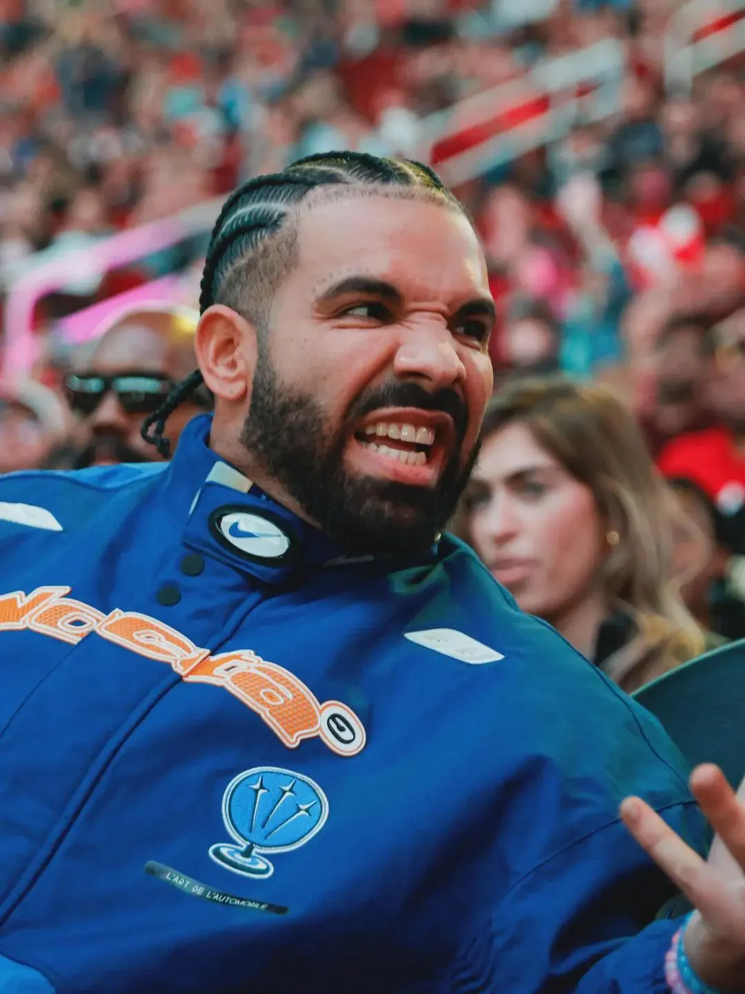 What is the name of this jacket that Drake wears? | Scrolller