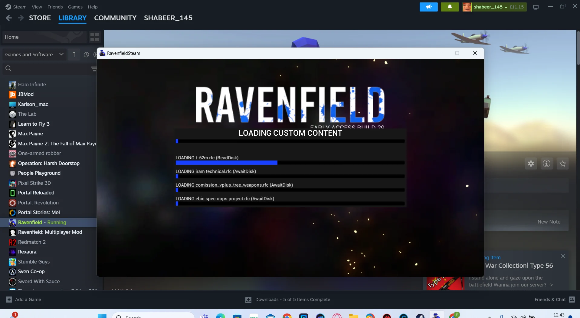 why is ravenfiel in a window??? | Scrolller
