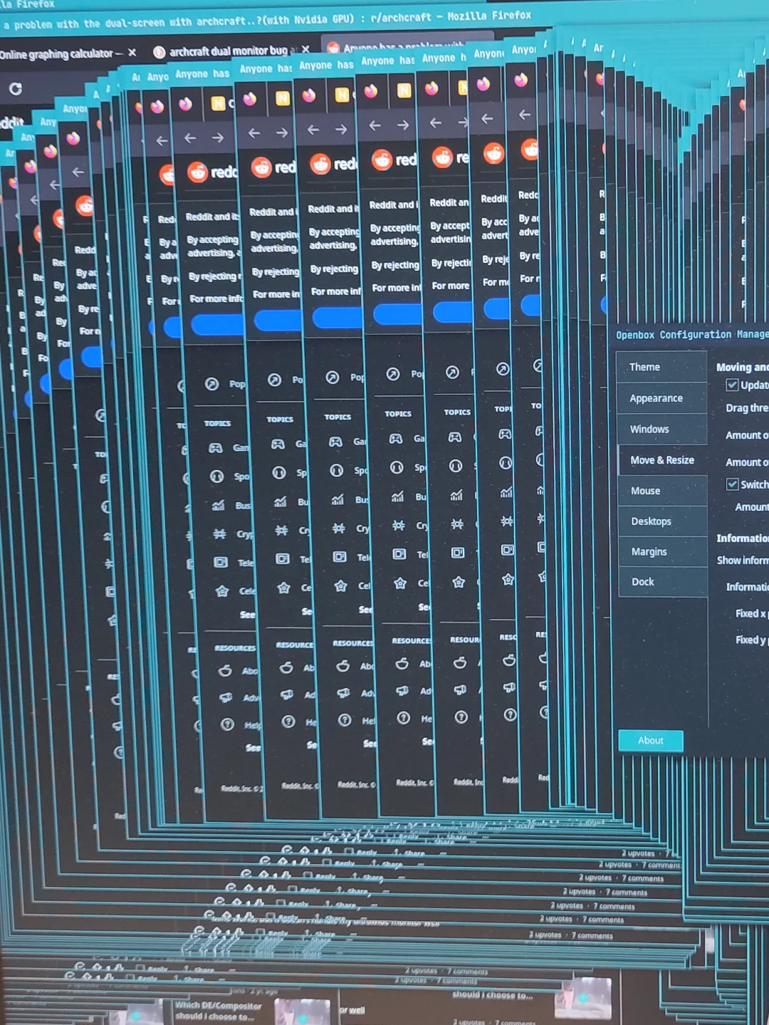 Window trail when monitor is plugged | Scrolller