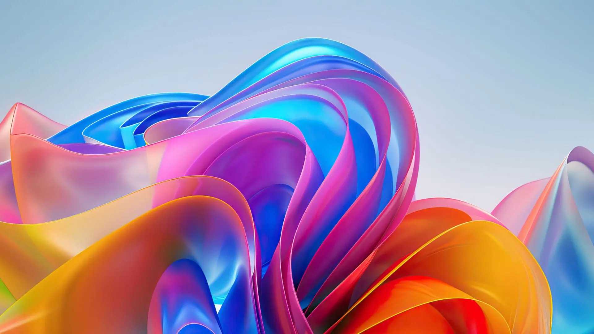 Windows 12 Colorful Abstract Ribbon [1920x1080] | Scrolller