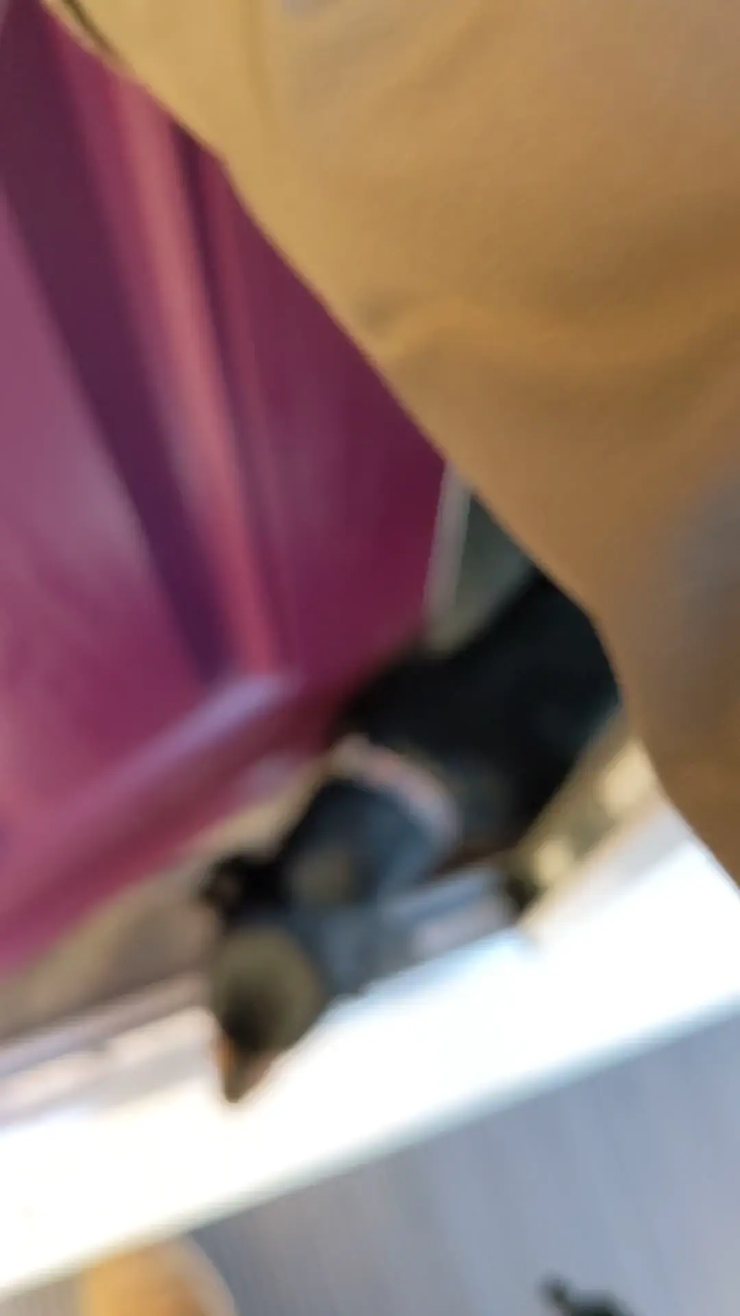 With his reaction you'd think i'd've died. | Scrolller