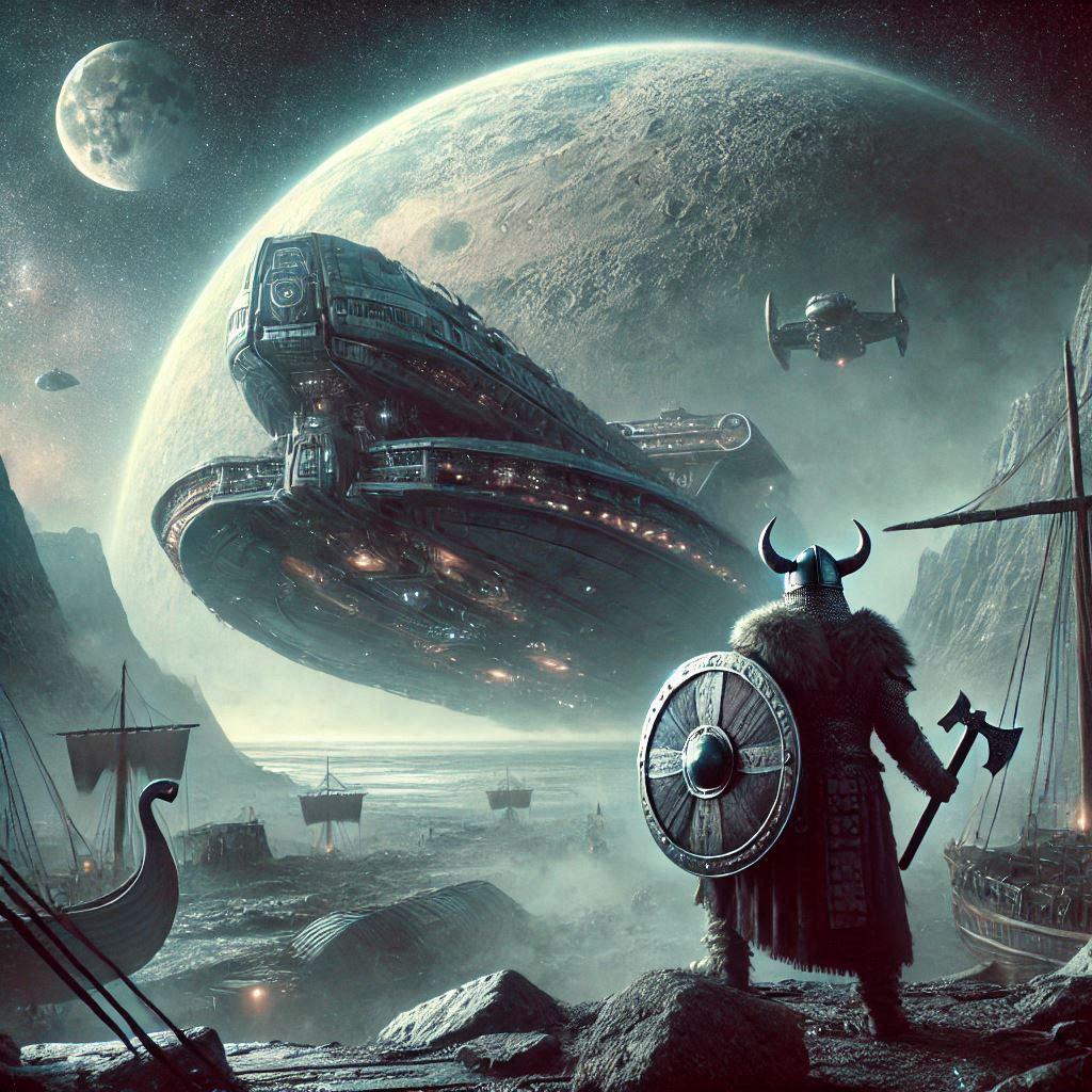 The Space Viking Marauder Erik The Eternal Scrolller