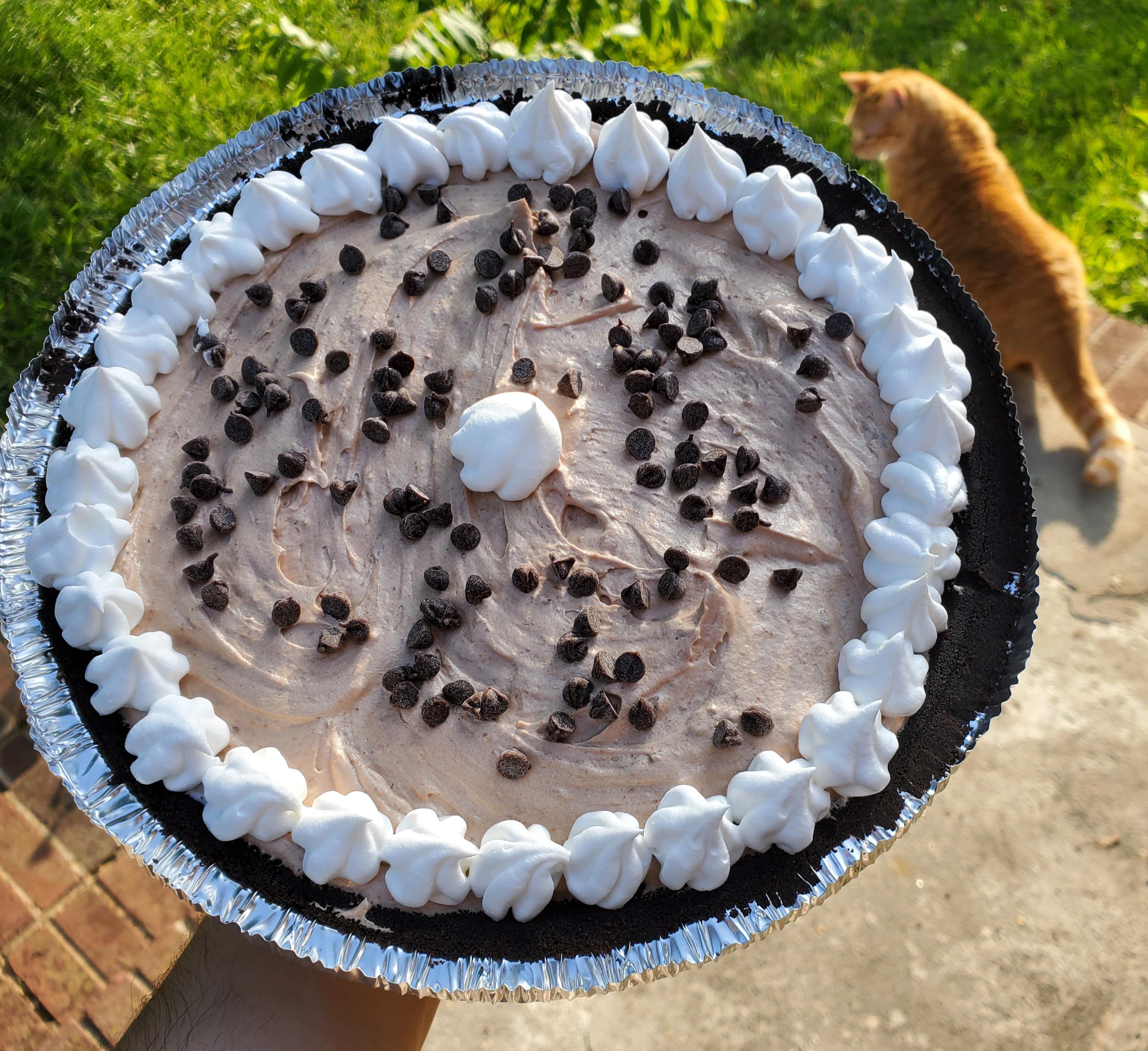 [homemade] Hershey pie