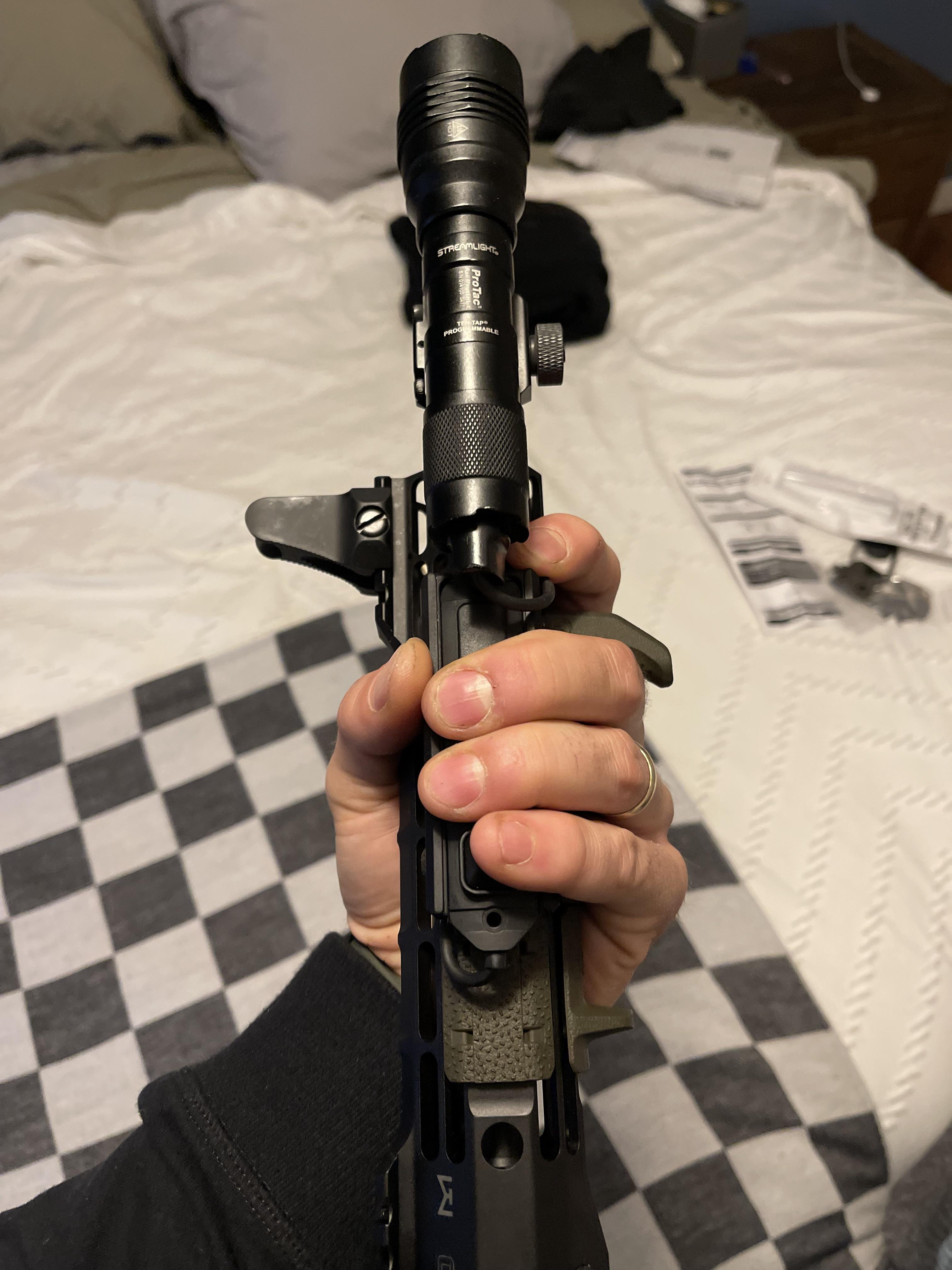 First light setup on first rifle | Scrolller