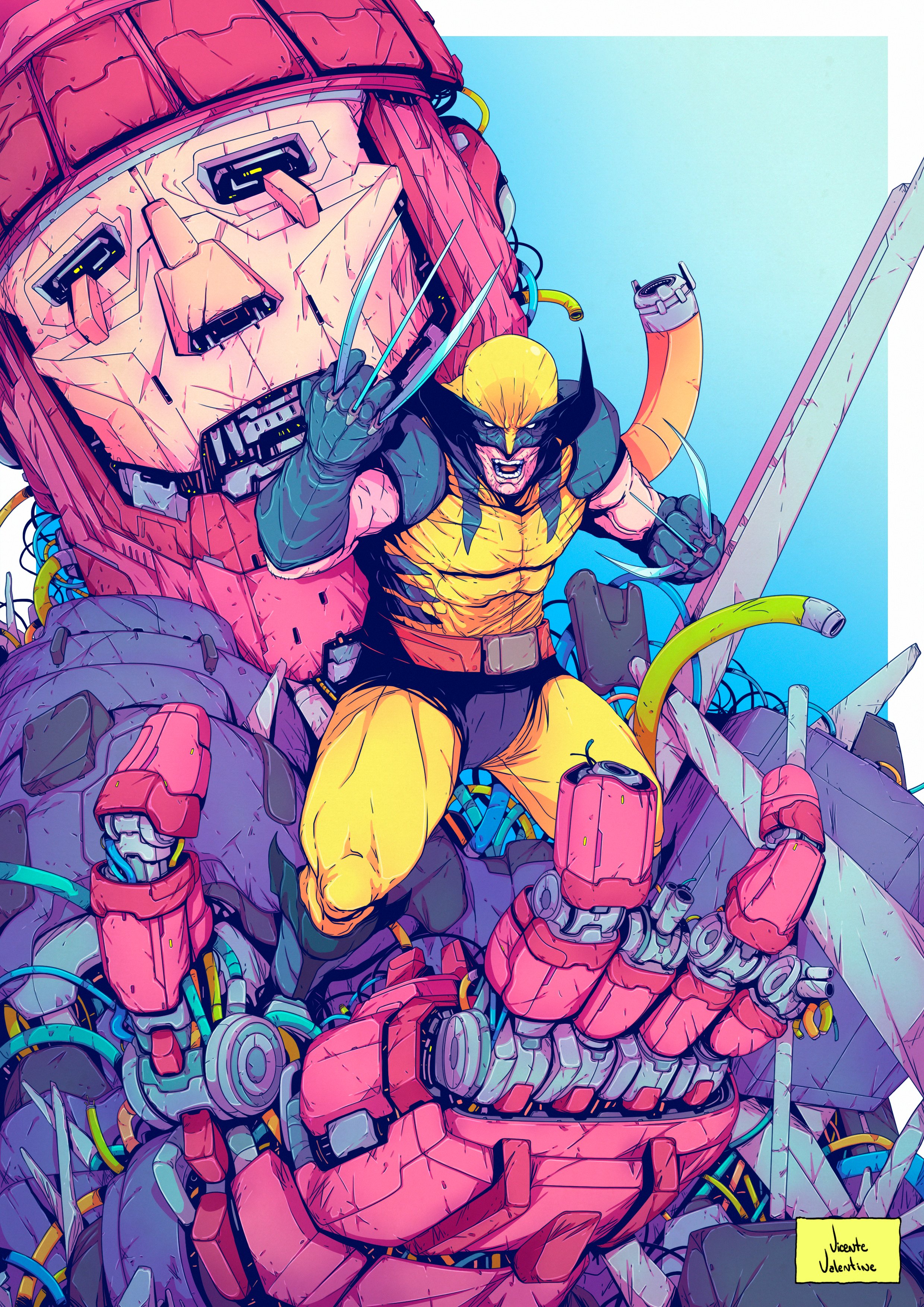 Wolverine by Vicente Valentine | Scrolller