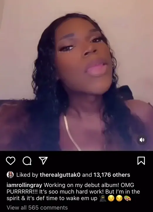 Wondering if he’s actually singing or rapping… either way it’ll sound congested 💀 | Scrolller