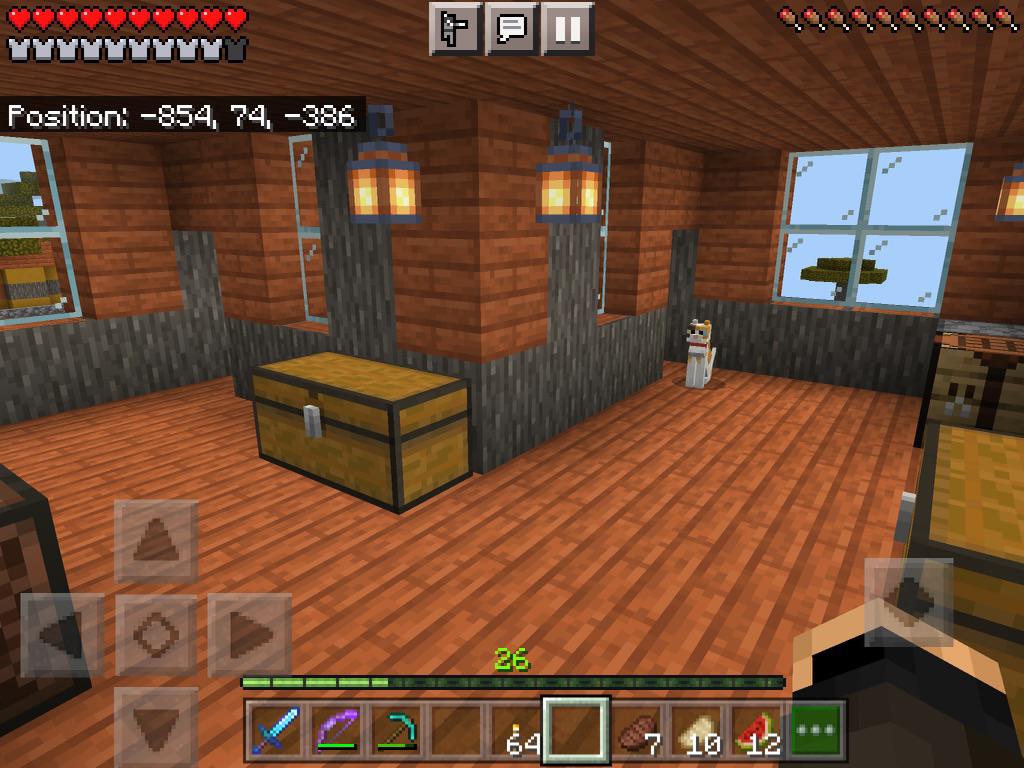 My pocket edition survival home that I built last week. | Scrolller