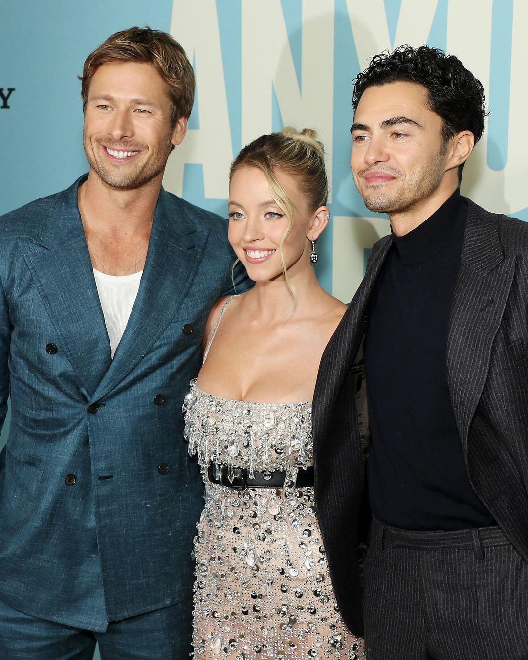 Sydney Sweeney with a couple of boobs at the Anyone But You premiere | Scrolller