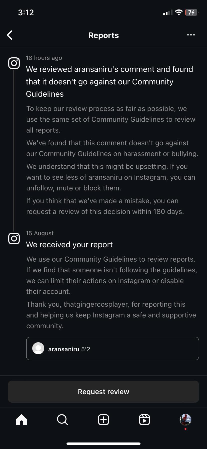 Insta go fuck yourself for this bull crap | Scrolller