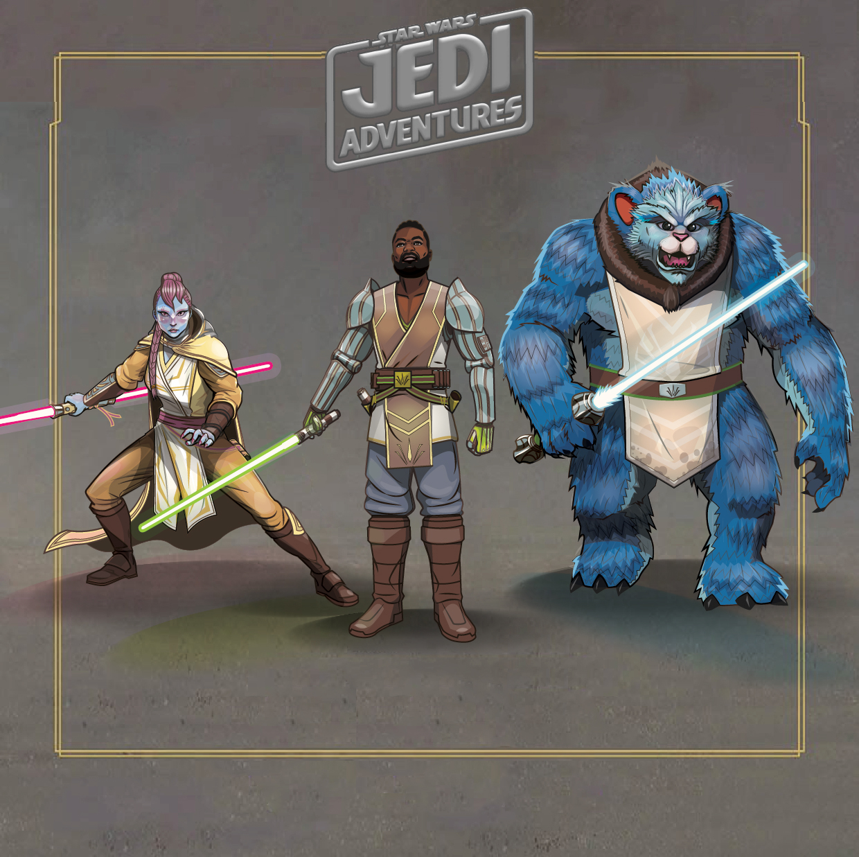 Star Wars Adult Jedi Adventures - A reinterpretation of Young Jedi 15 years later. | Scrolller