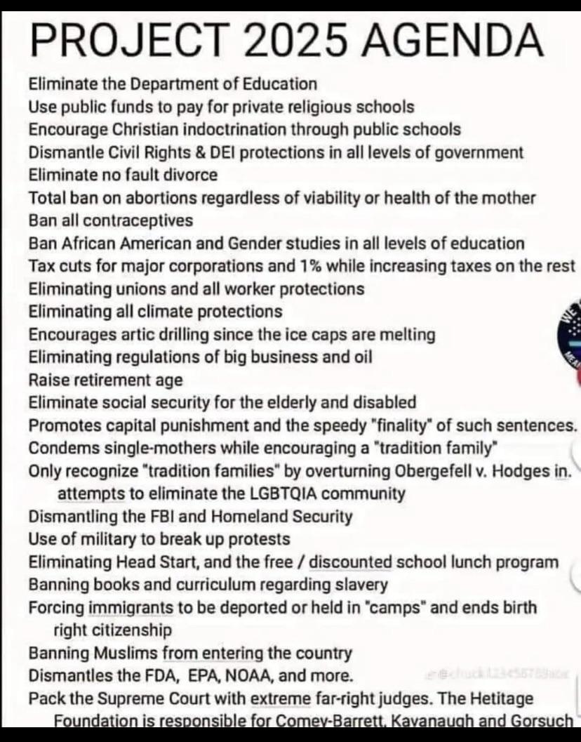 Project 2025 is scary | Scrolller