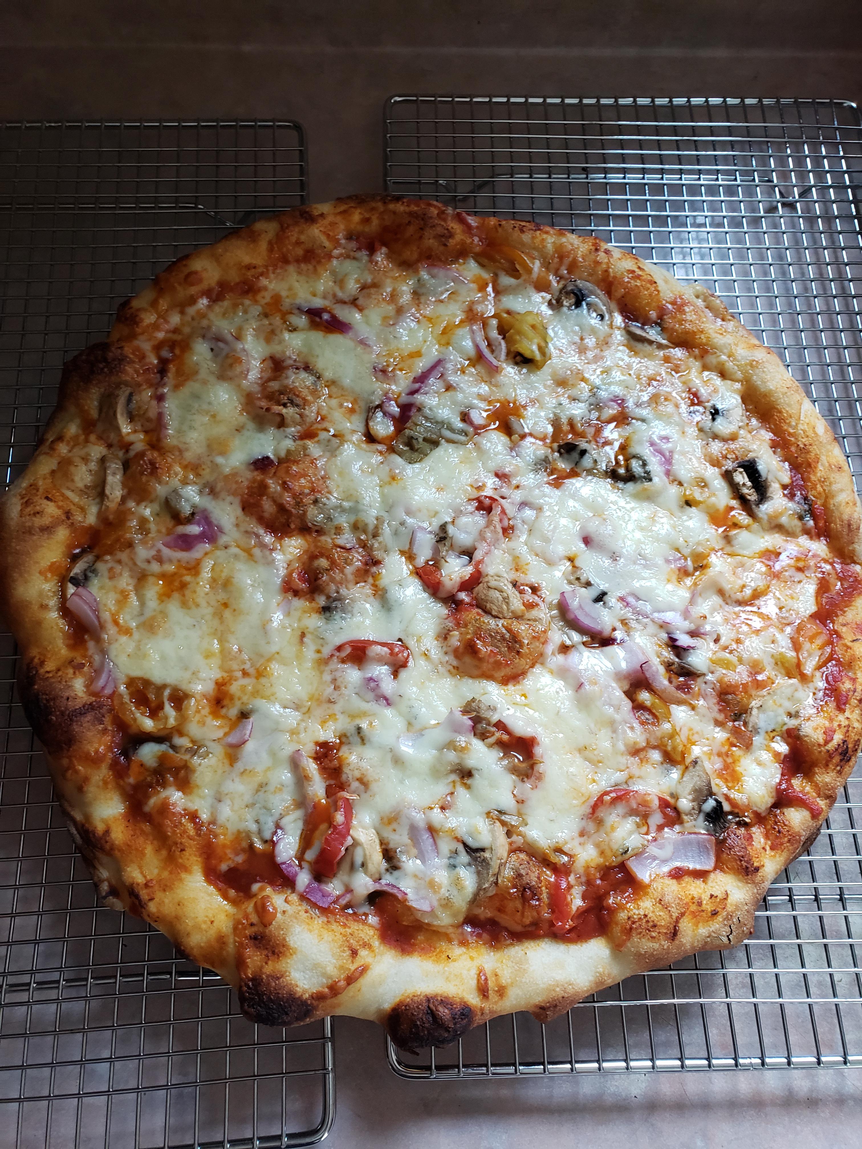 [i ate] homemade pizza made from scratch Veg deluxe! | Scrolller