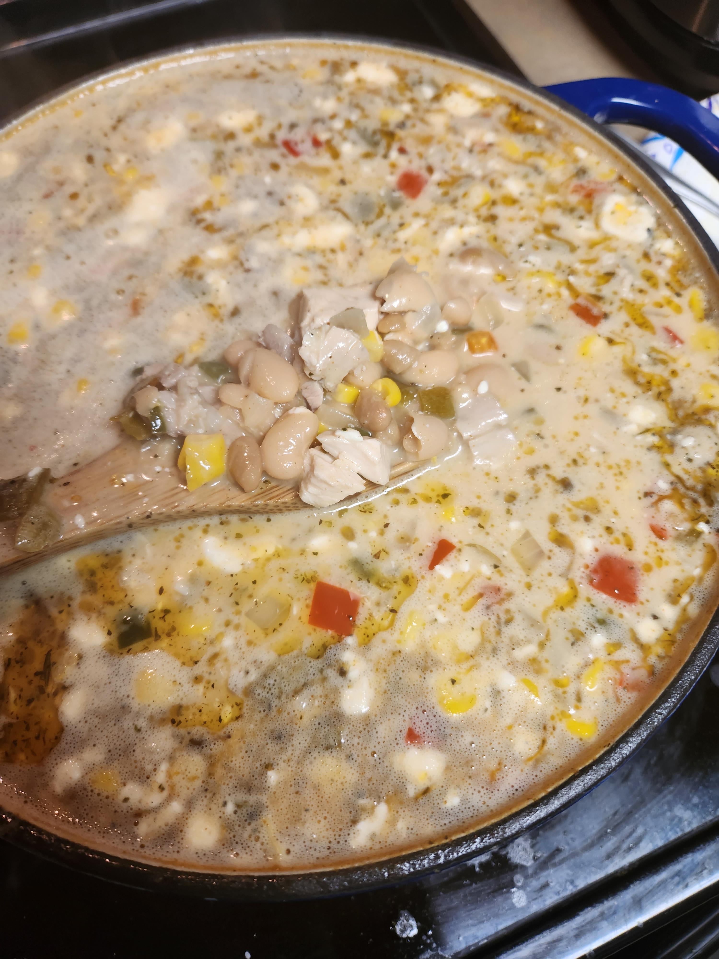 [homemade] Soups on!! white chicken chili! | Scrolller
