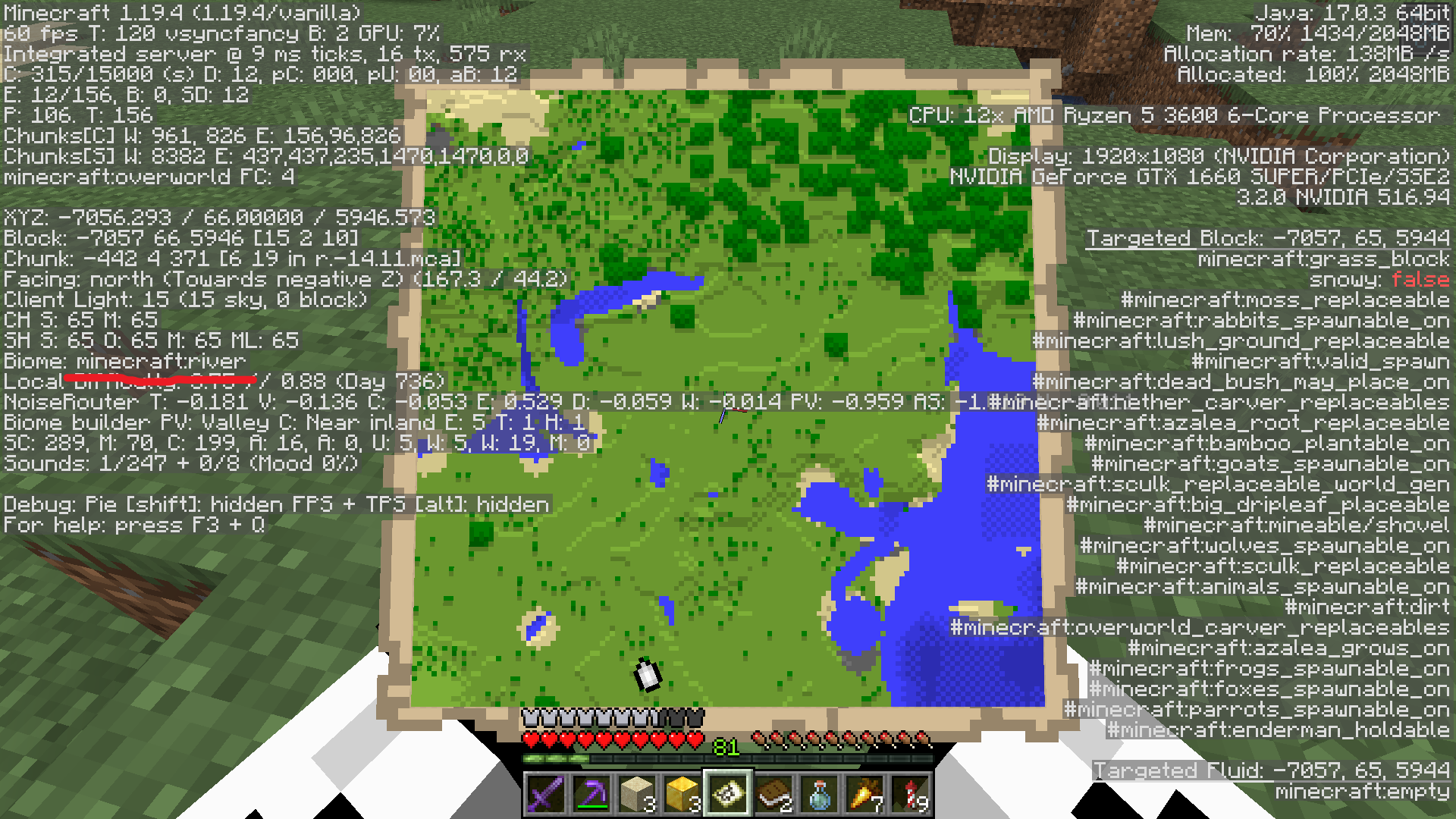 A "river" biome | Scrolller