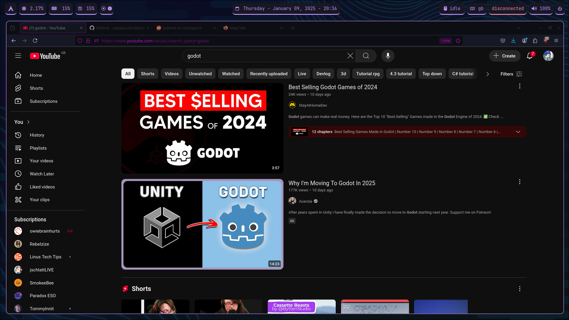[Hyprland] some screenshots of my purple/catppuchin setup | Scrolller