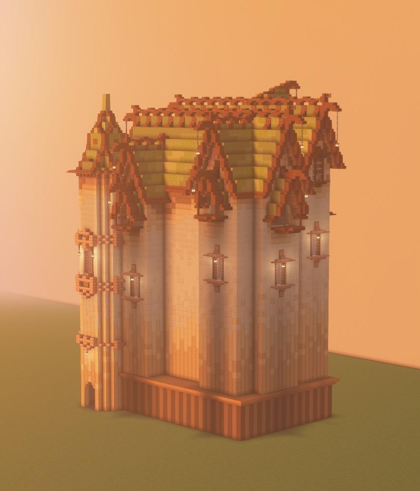 My first gradient house build! | Scrolller