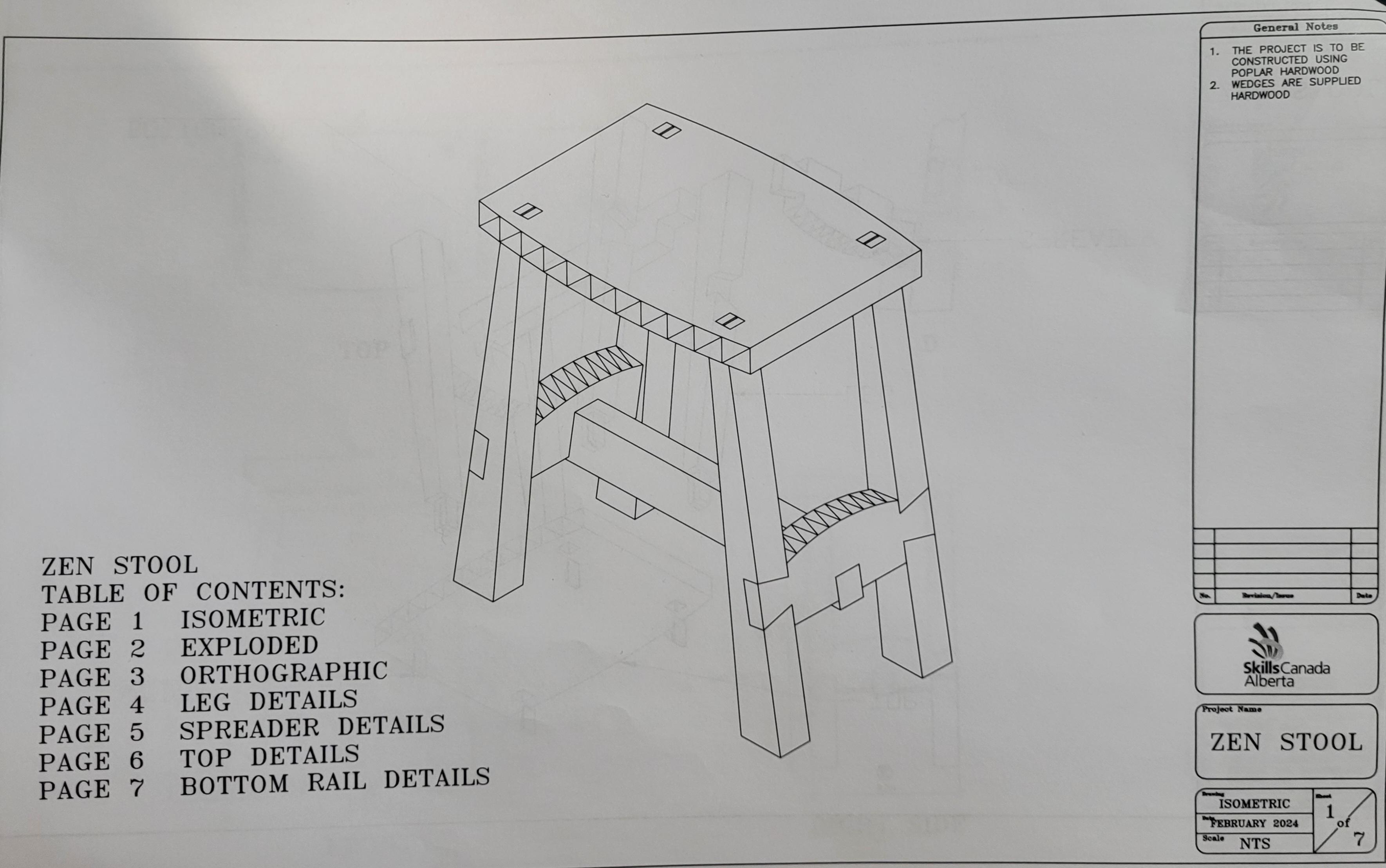 Zen Stool | Scrolller