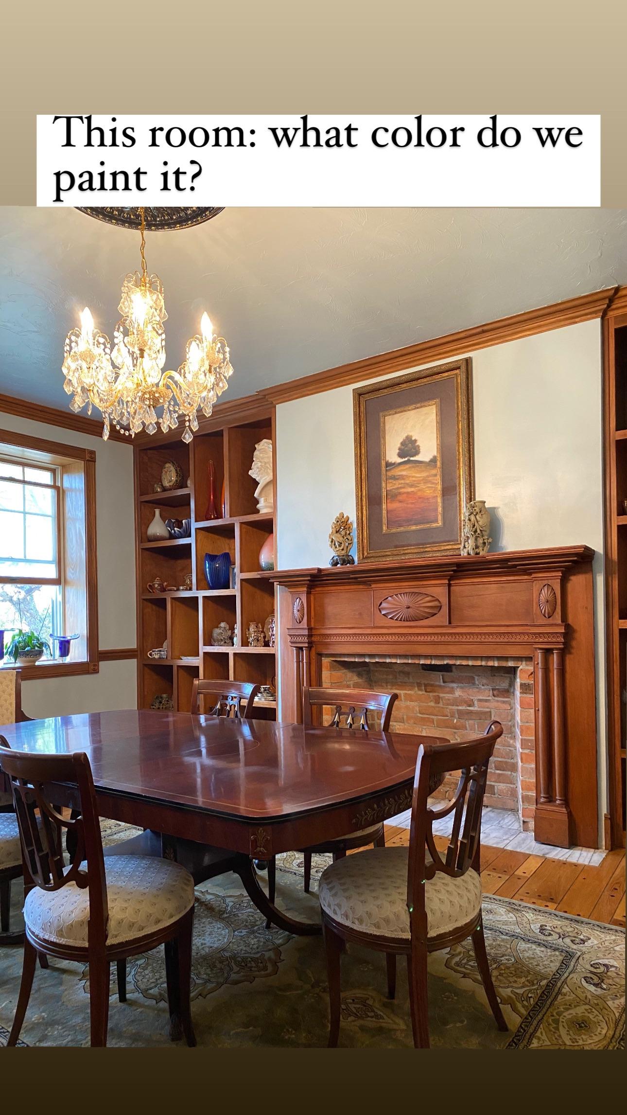 What paint color for this dining room? | Scrolller