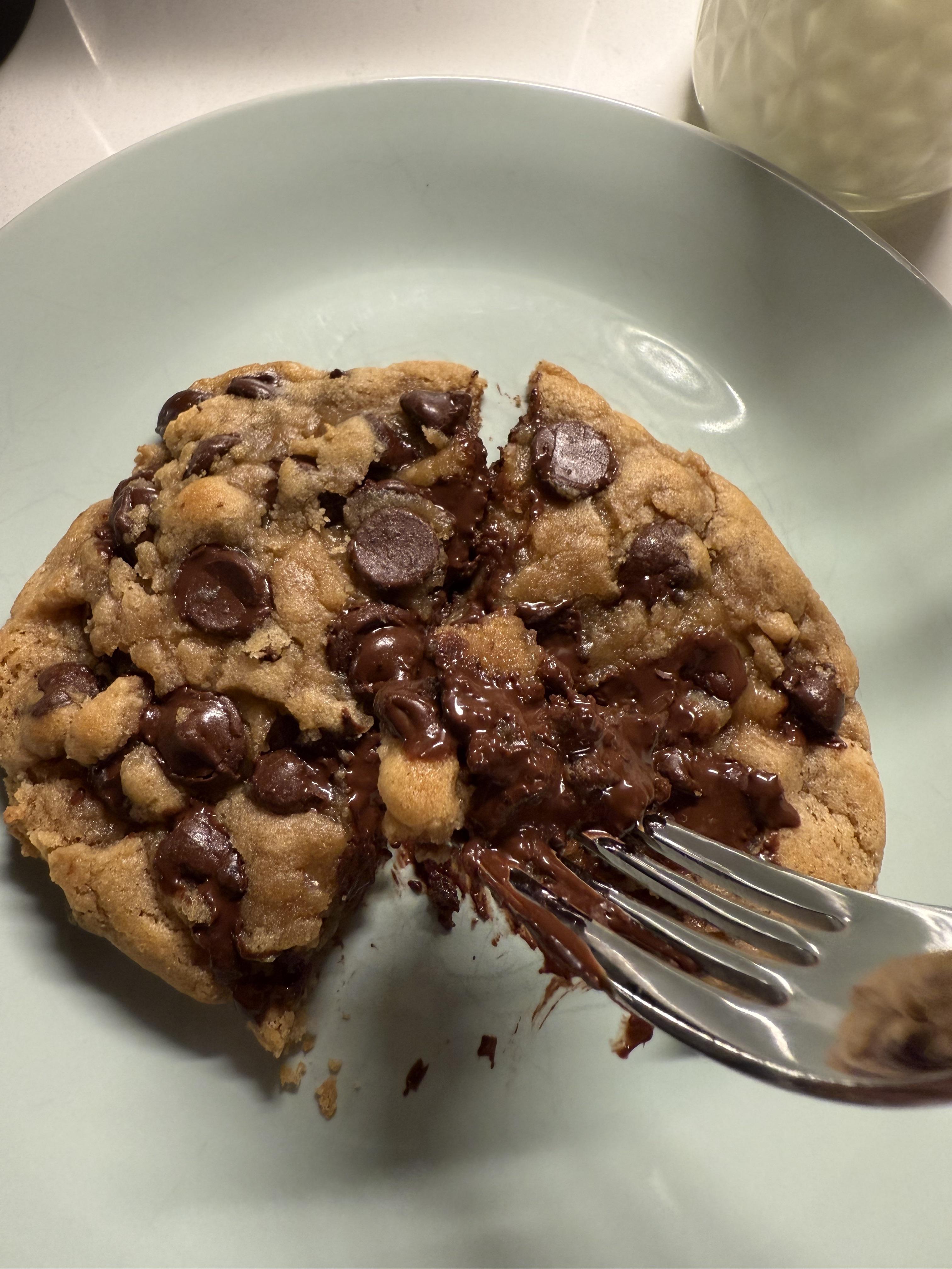 Discover more like Food: [homemade] medium rare chocolate chip cookie and Related Content ...