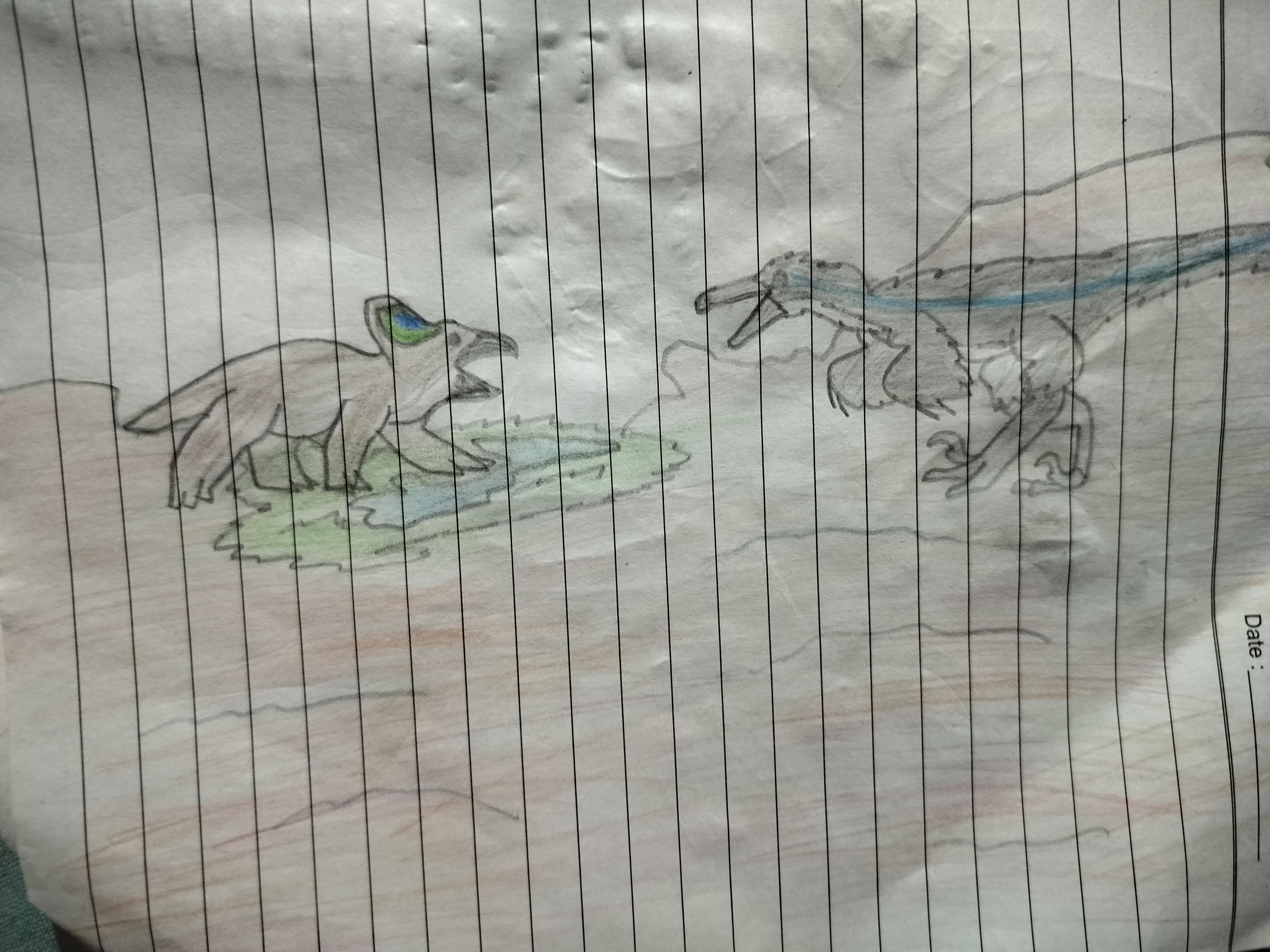 My autistic renditions of prehistoric life | Scrolller